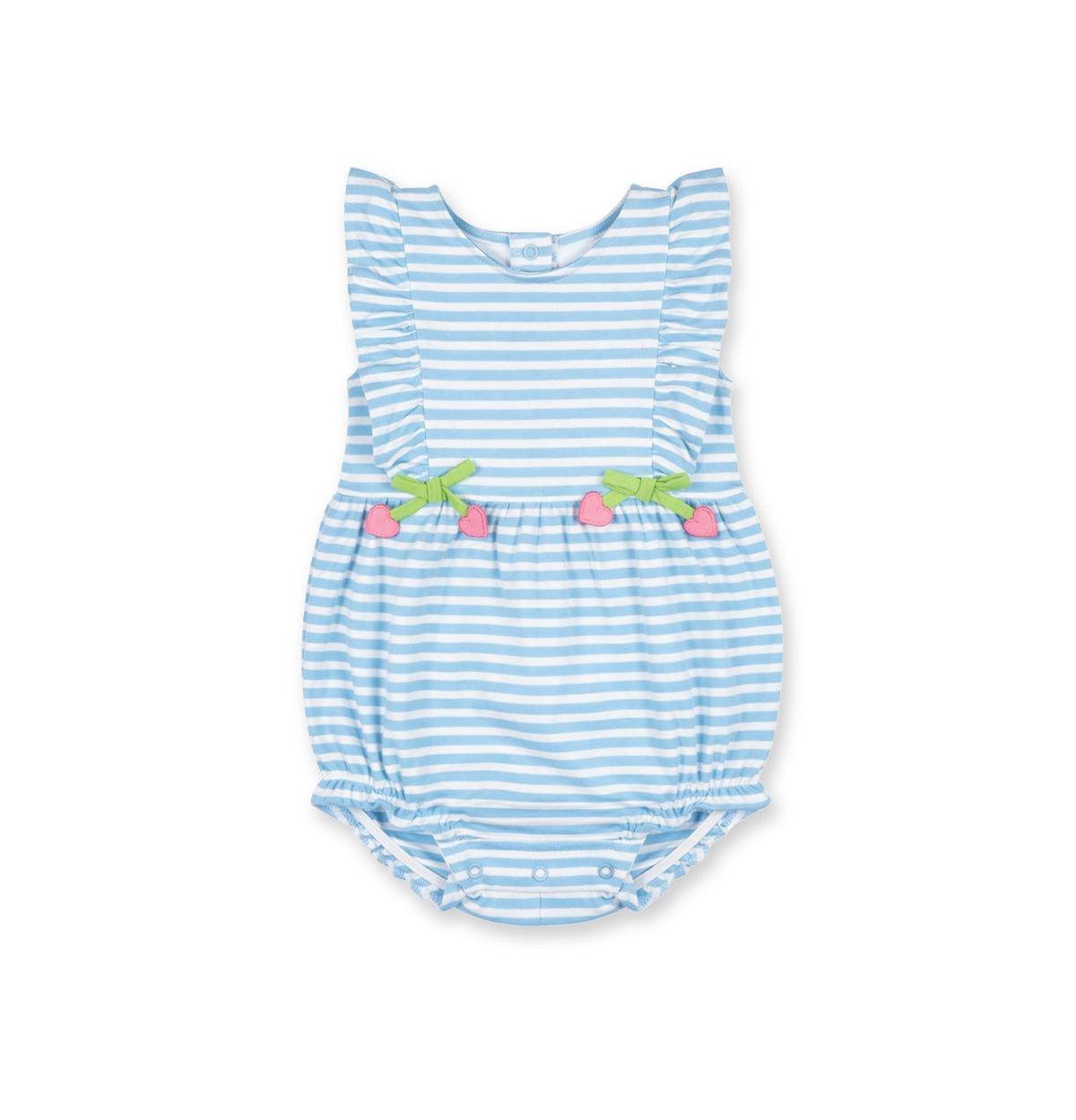 Click here for Florence Eiseman Baby Girl Stripe Knit Romper With... prices