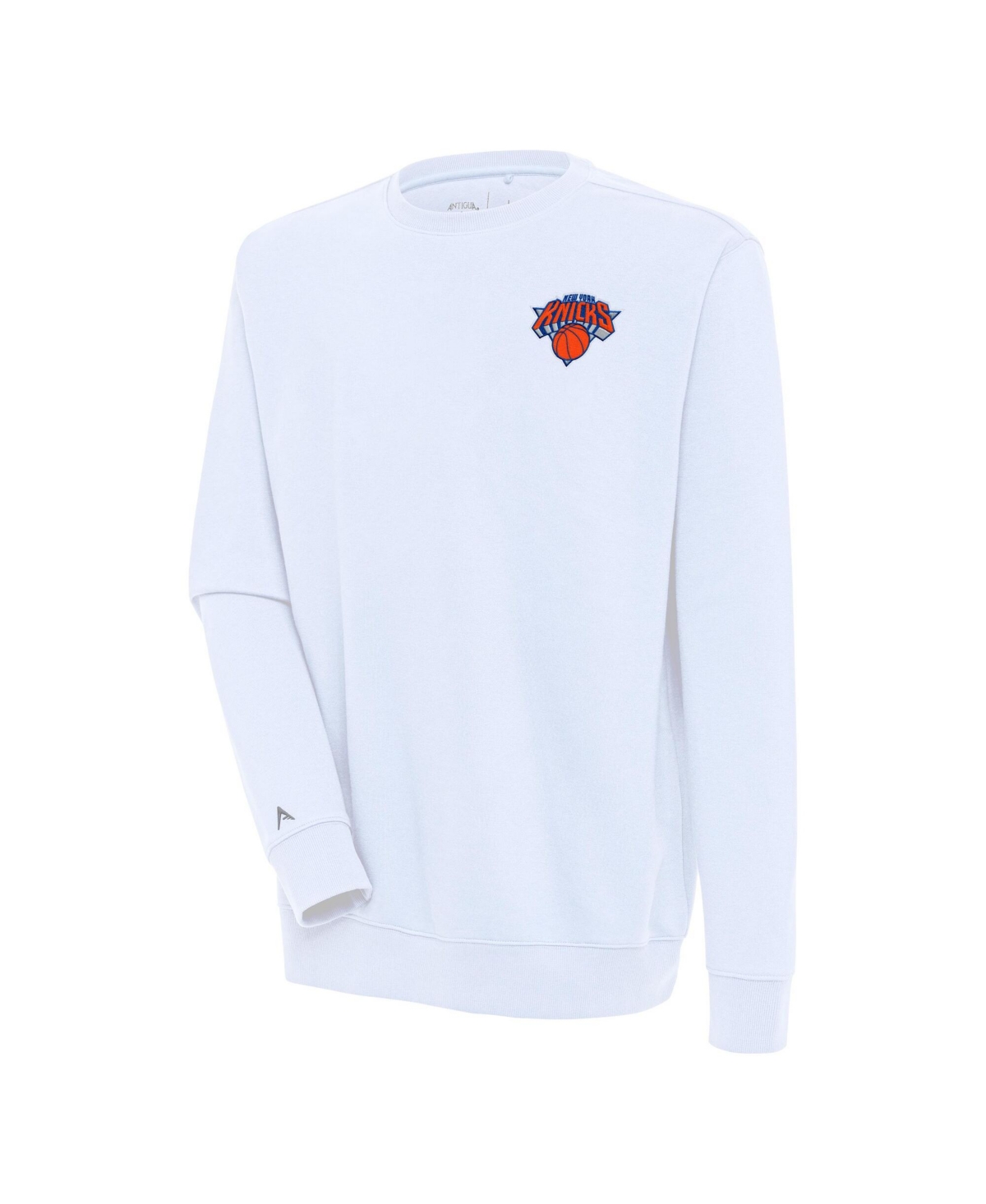 Click here for Antigua Mens White New York Knicks Victory Pullove... prices