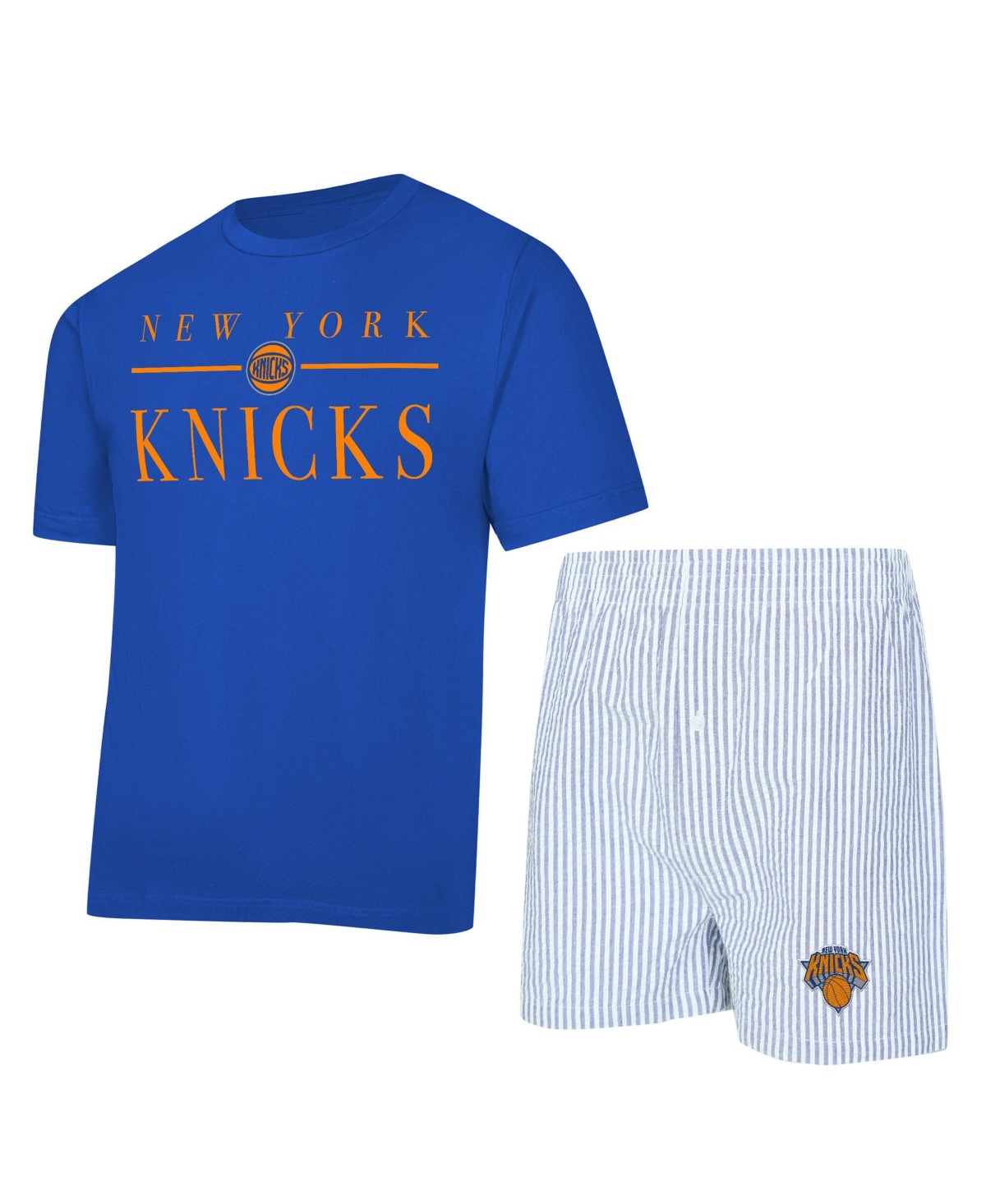 Click here for Concepts Sport Womens 2-Piece Blue/White New York... prices