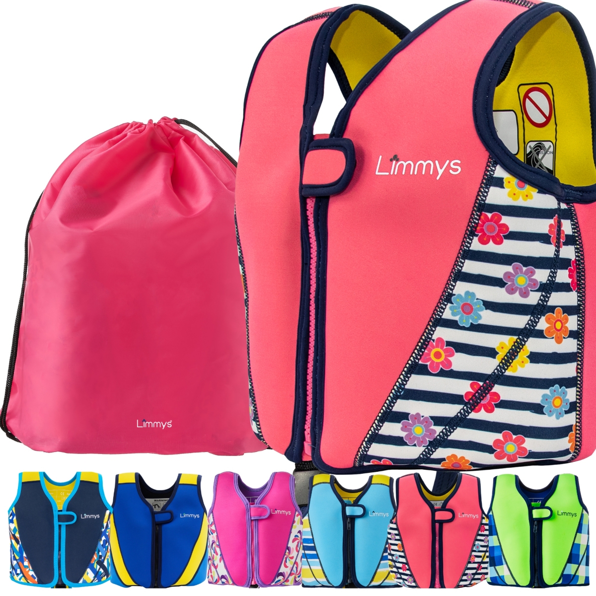 Click here for Limmys Swim Vest for Toddlers and Kids - Adjustabl... prices