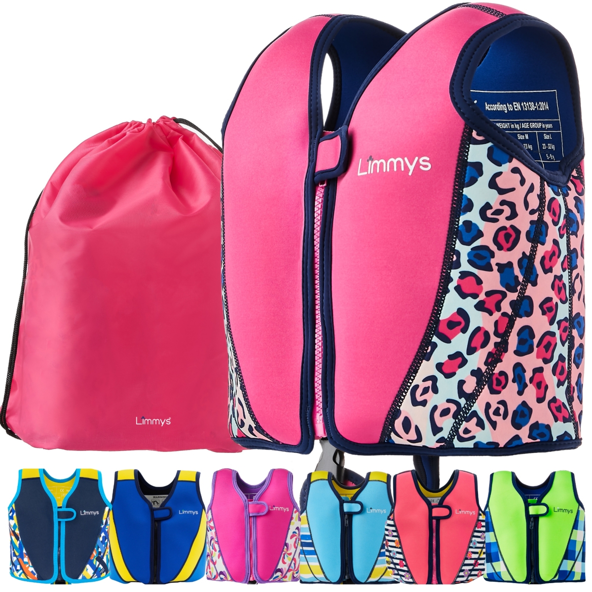 Click here for Limmys Swim Vest for Toddlers and Kids - Adjustabl... prices