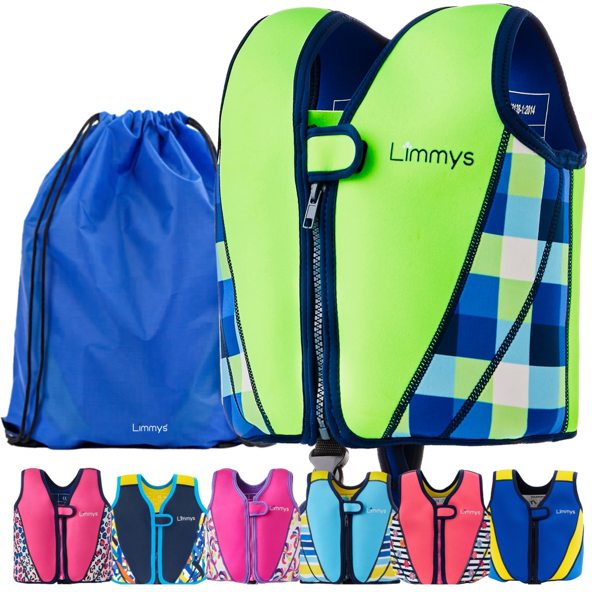 Click here for Limmys Swim Vest for Toddlers and Kids - Adjustabl... prices