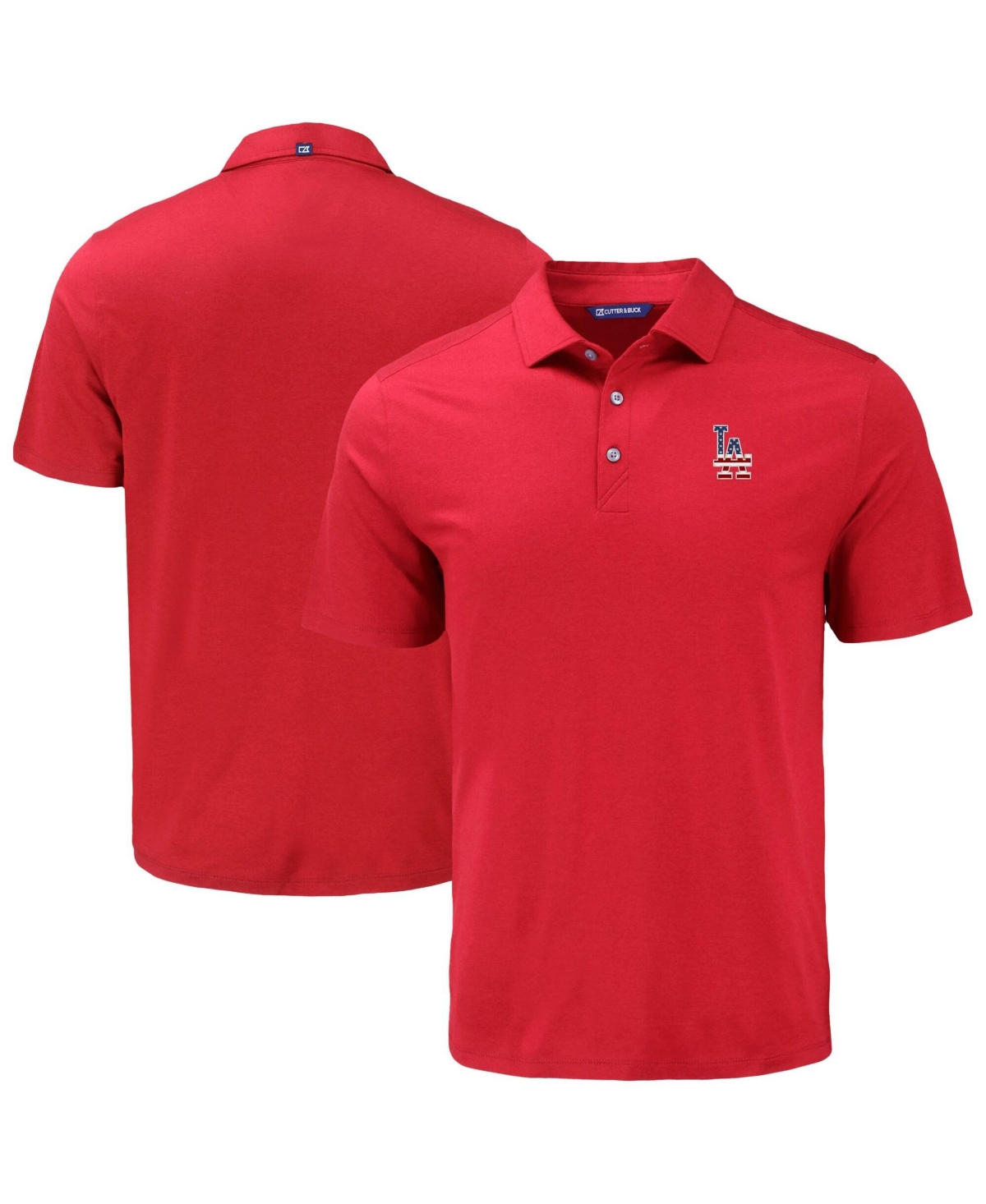 Click here for Cutter & Buck Mens Red Los Angeles Dodgers Coastli... prices
