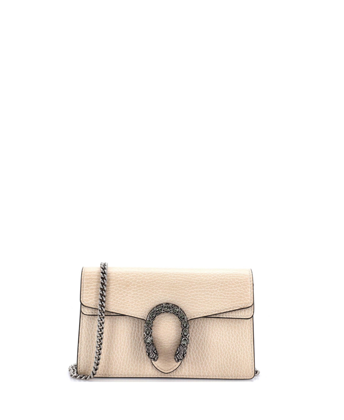 Click here for Pre-Owned Gucci Super Mini Dionysus Bag Leather -... prices