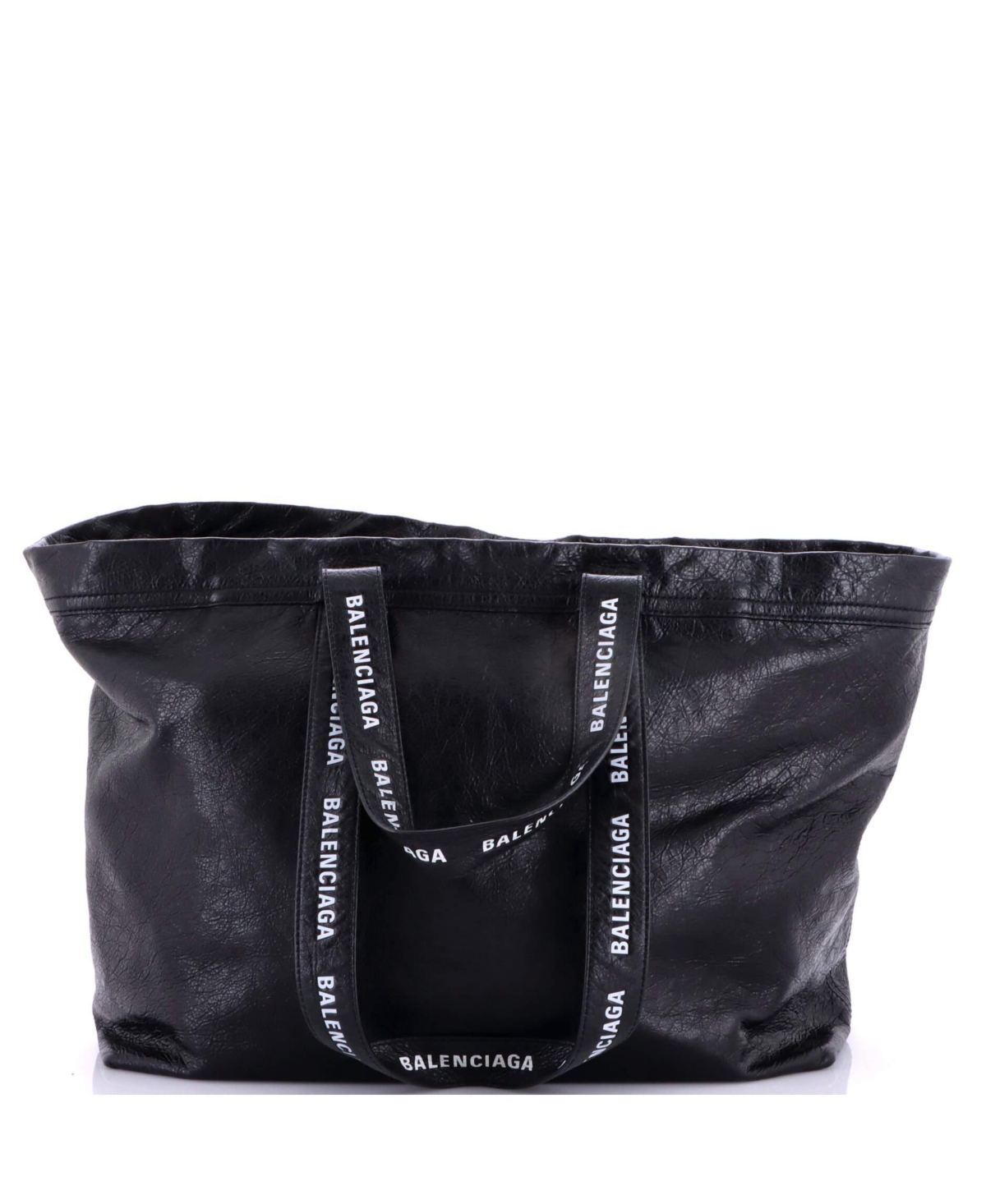 Click here for Pre-Owned Balenciaga Medium Carry Shopper Tote Lea... prices