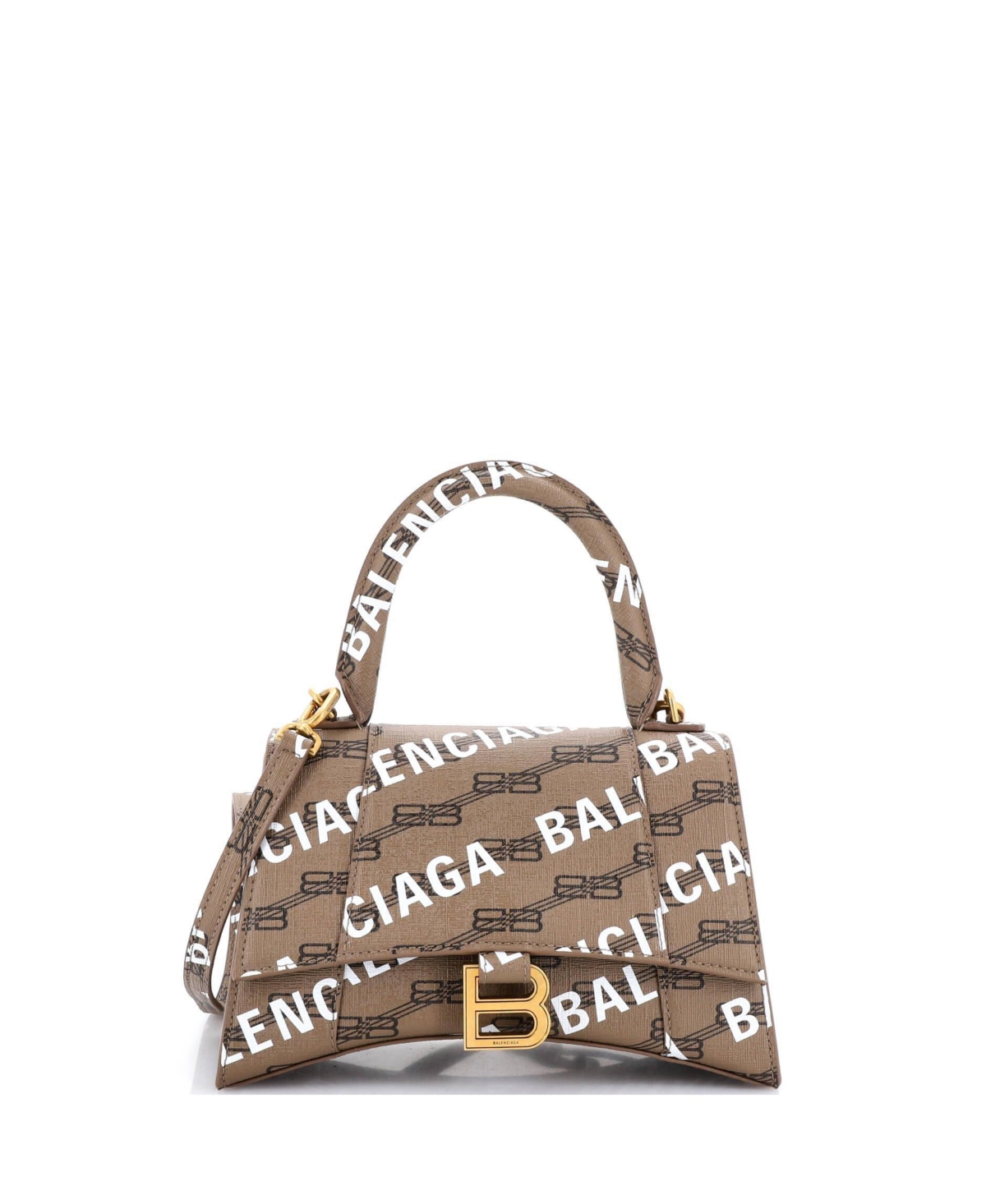 Click here for Pre-Owned Balenciaga Small Hourglass Top Handle Ba... prices