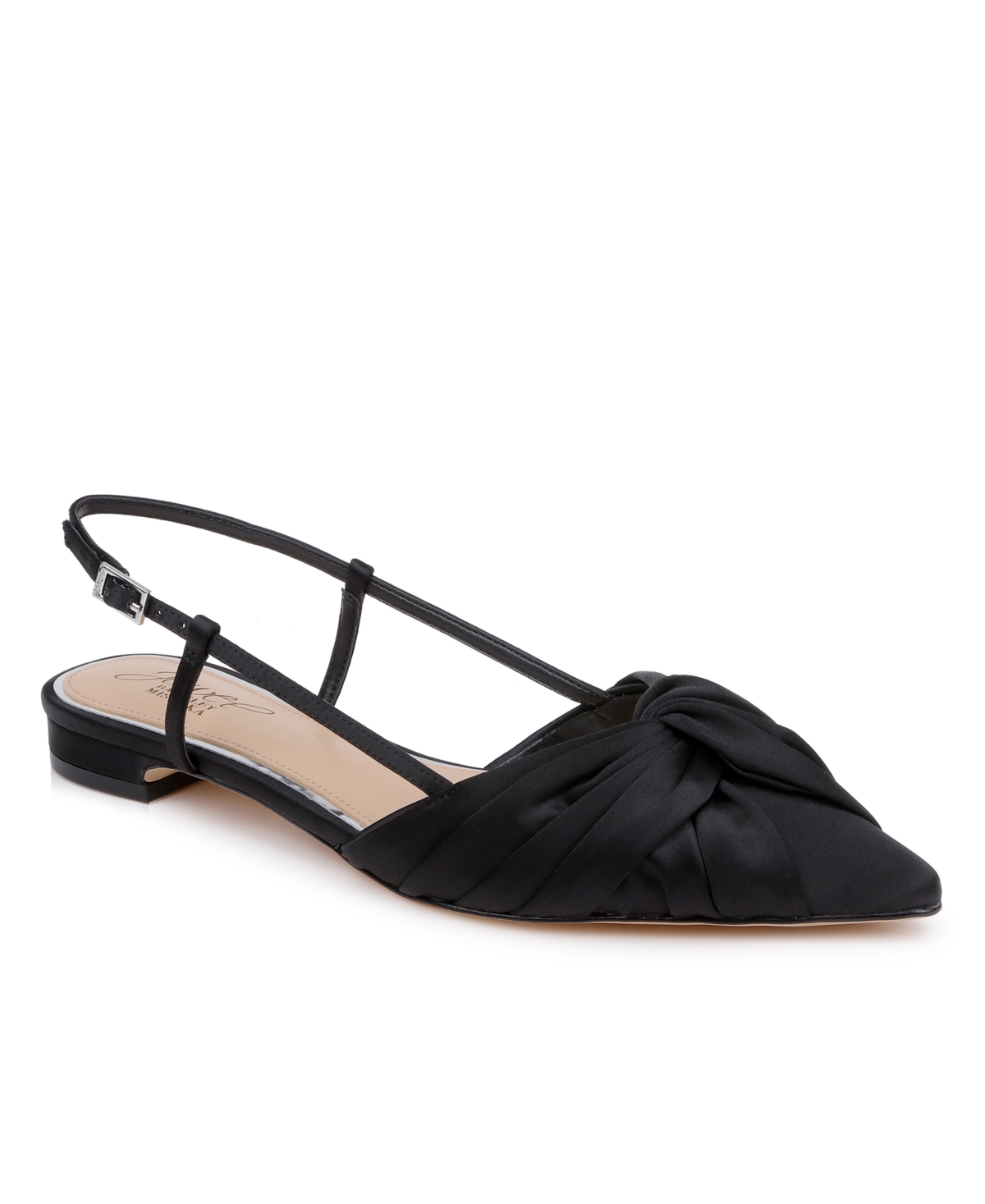 Click here for Jewel Badgley Mischka Womens Zarah Slingback Flats... prices