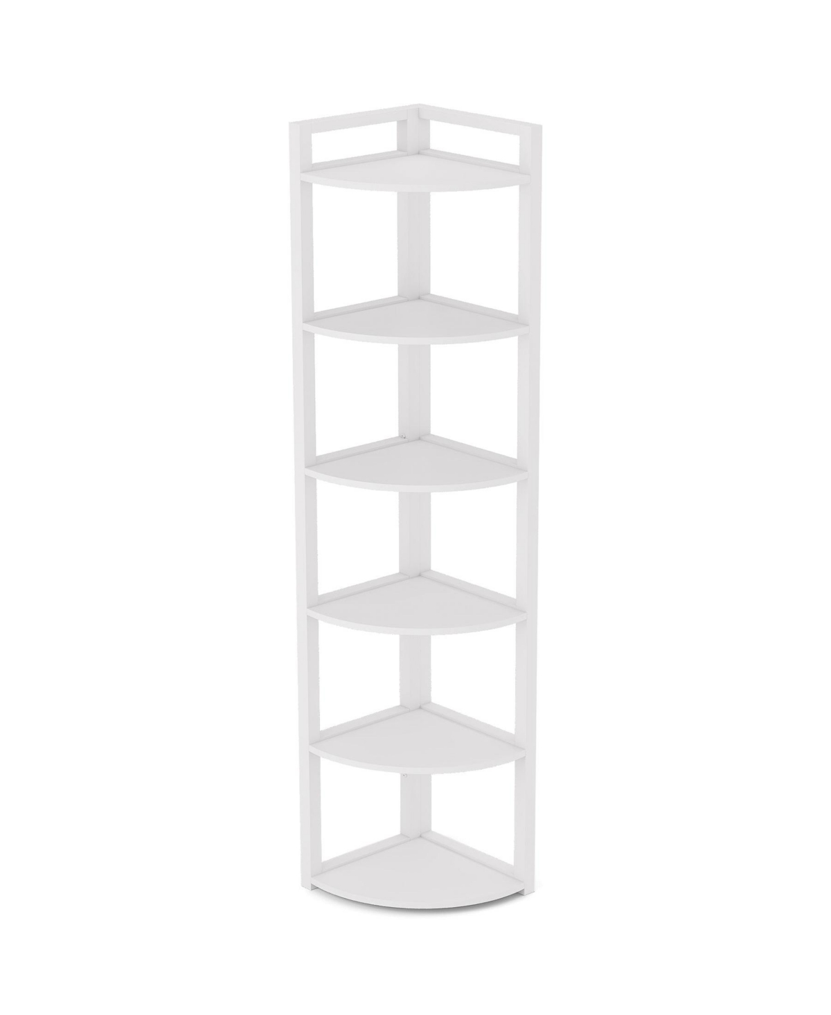 Click here for Slickblue Modern 6 Tier Corner Bookcase with Open... prices