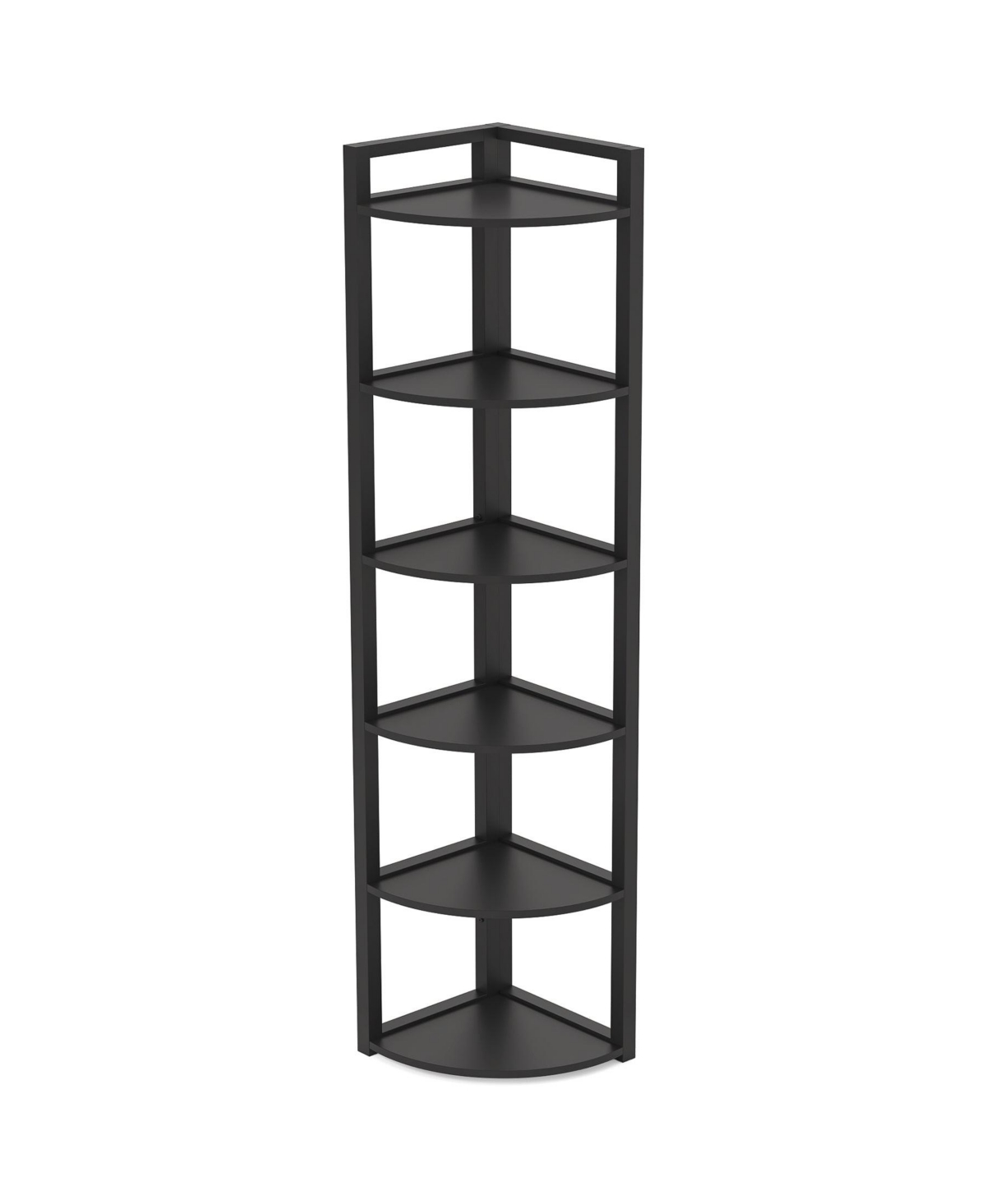 Click here for Slickblue Modern 6 Tier Corner Bookcase with Open... prices
