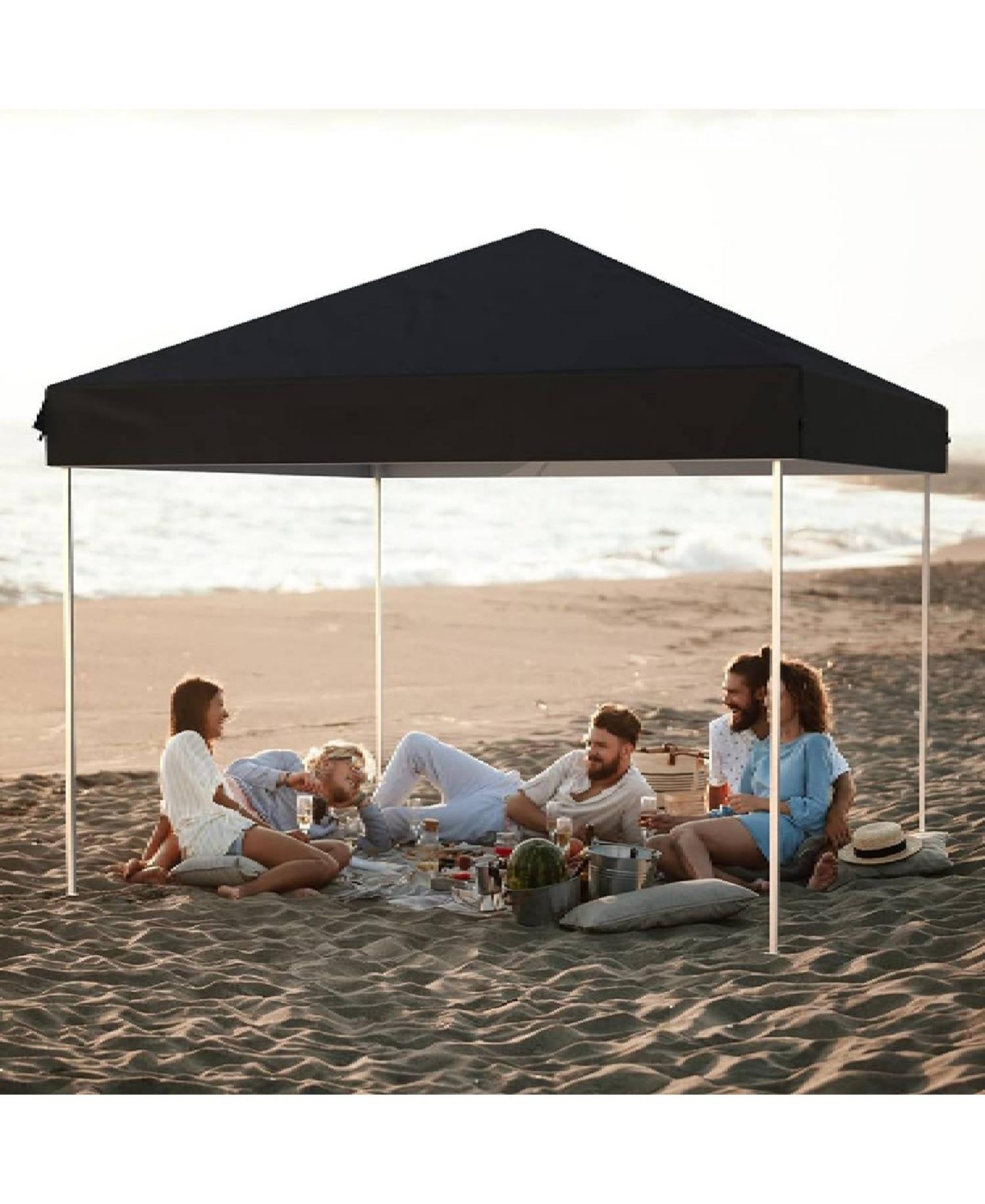 Click here for gaomon Outdoor 10x10 Pop Up Canopy Tent with 1 Rem... prices