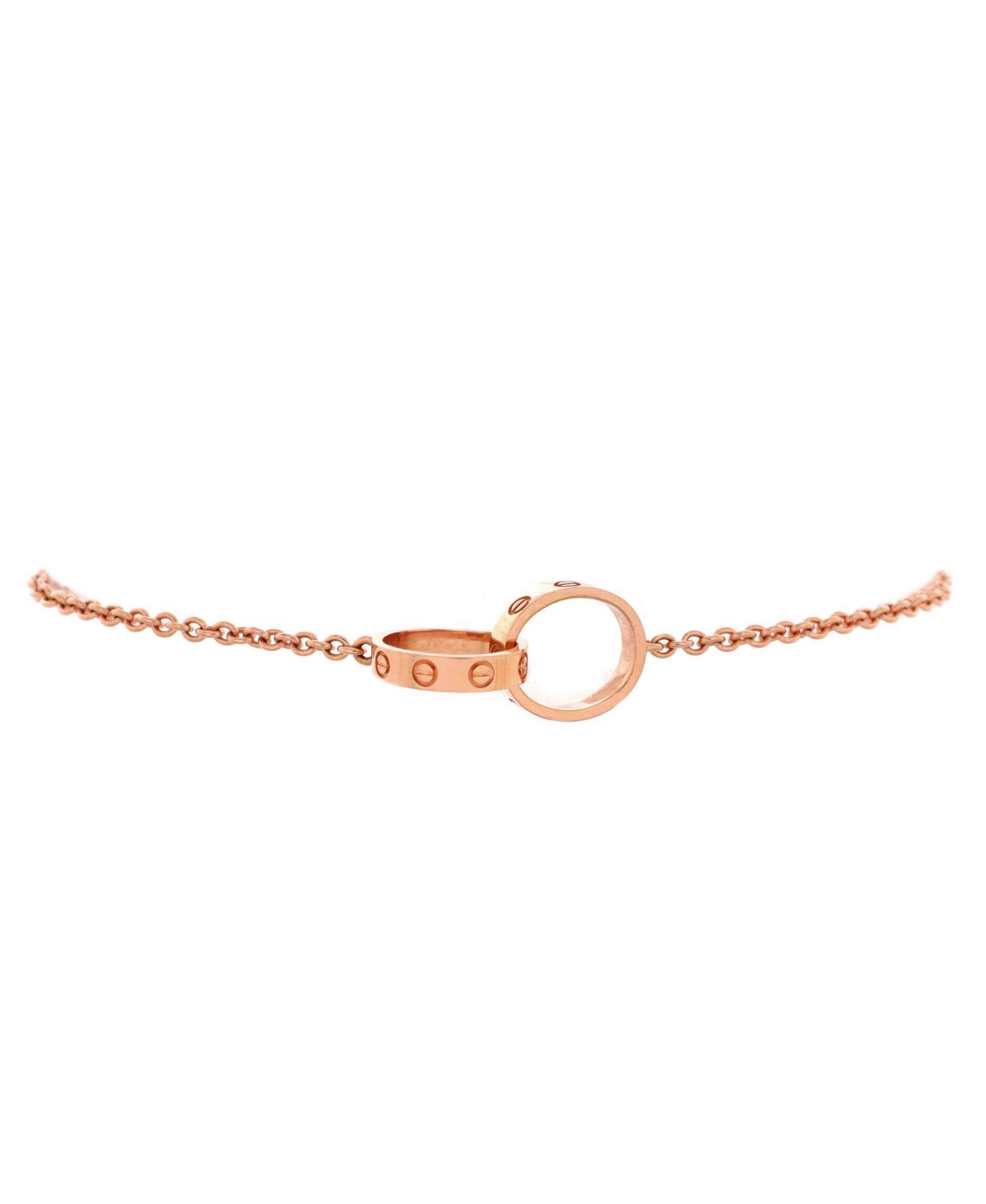 Click here for Pre-Owned Cartier Love Interlocking Bracelet - 18k... prices