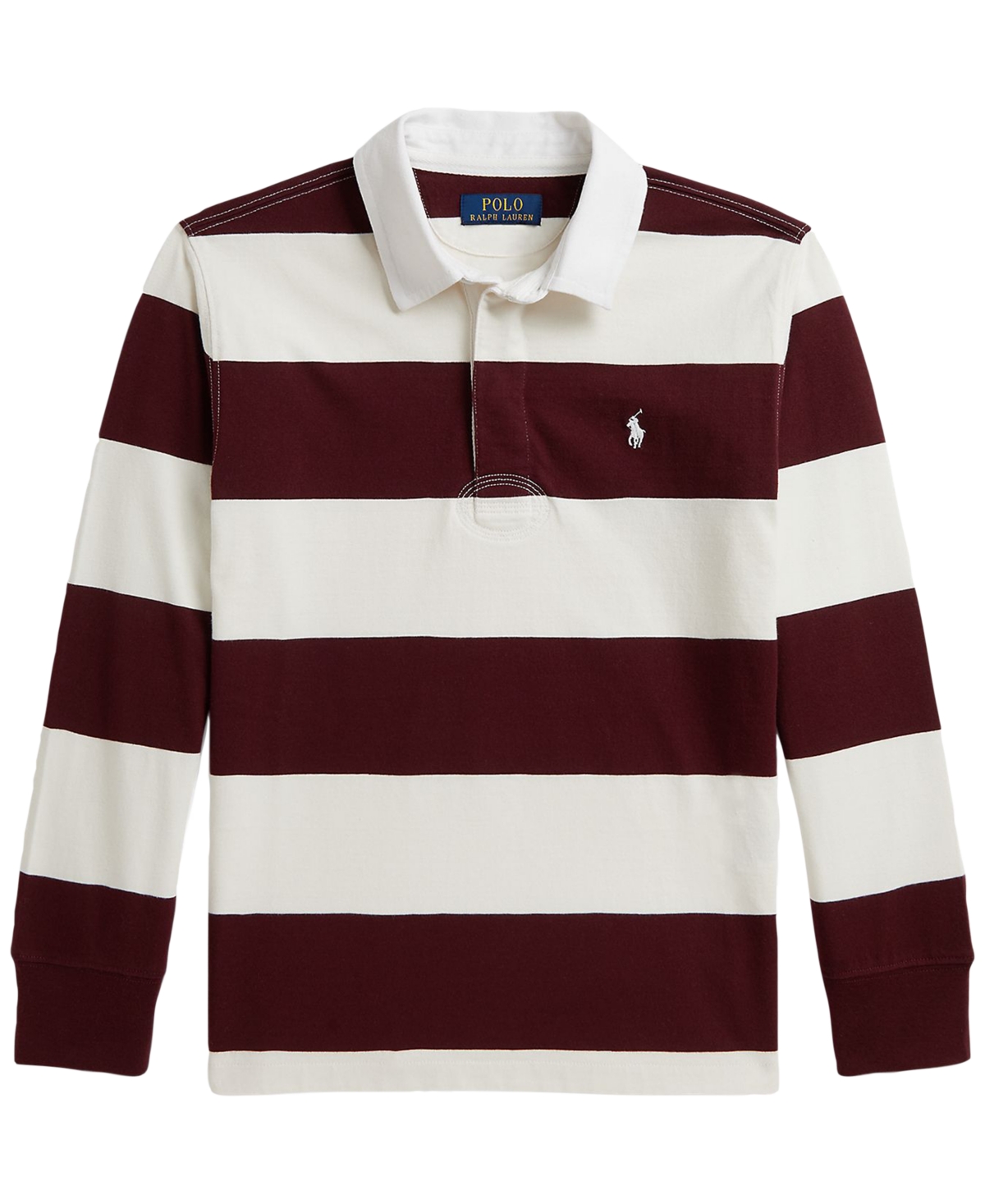 Click here for Polo Ralph Lauren Boys 8-20 Iconic Long-Sleeve Rug... prices