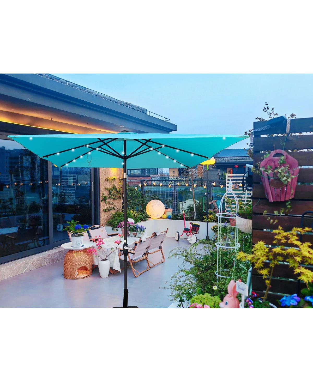 Click here for Streamdale Furniture Square 2.5x2.5M Solar Led Pat... prices