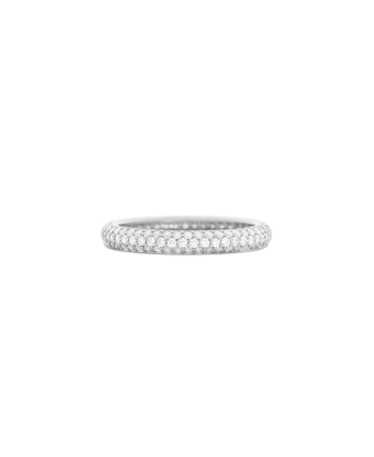 Click here for The Lovery Triple Row Cz Band Sterling Silver prices