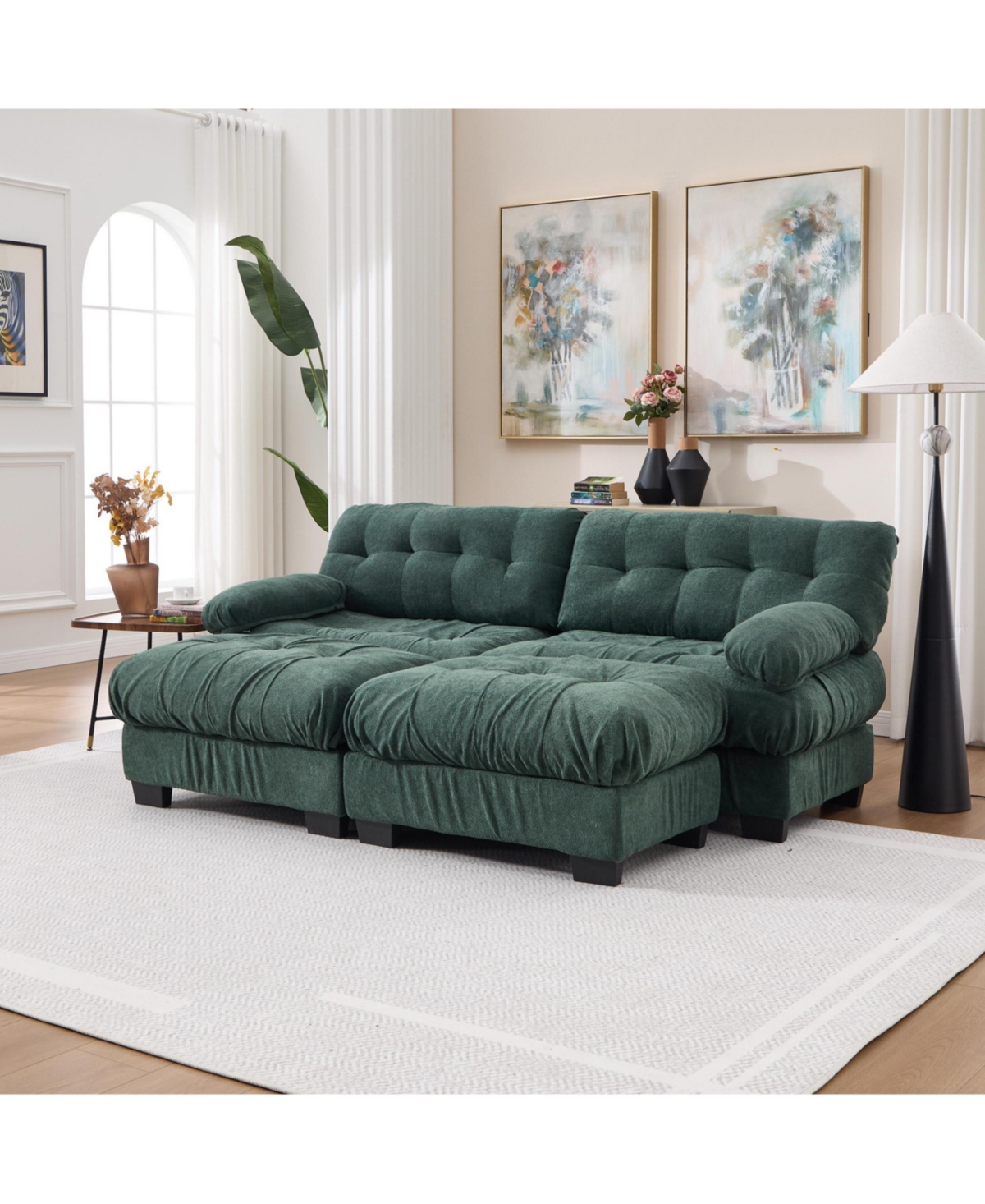 Click here for Clihome U Shaped Sectional Couches for Living Room... prices