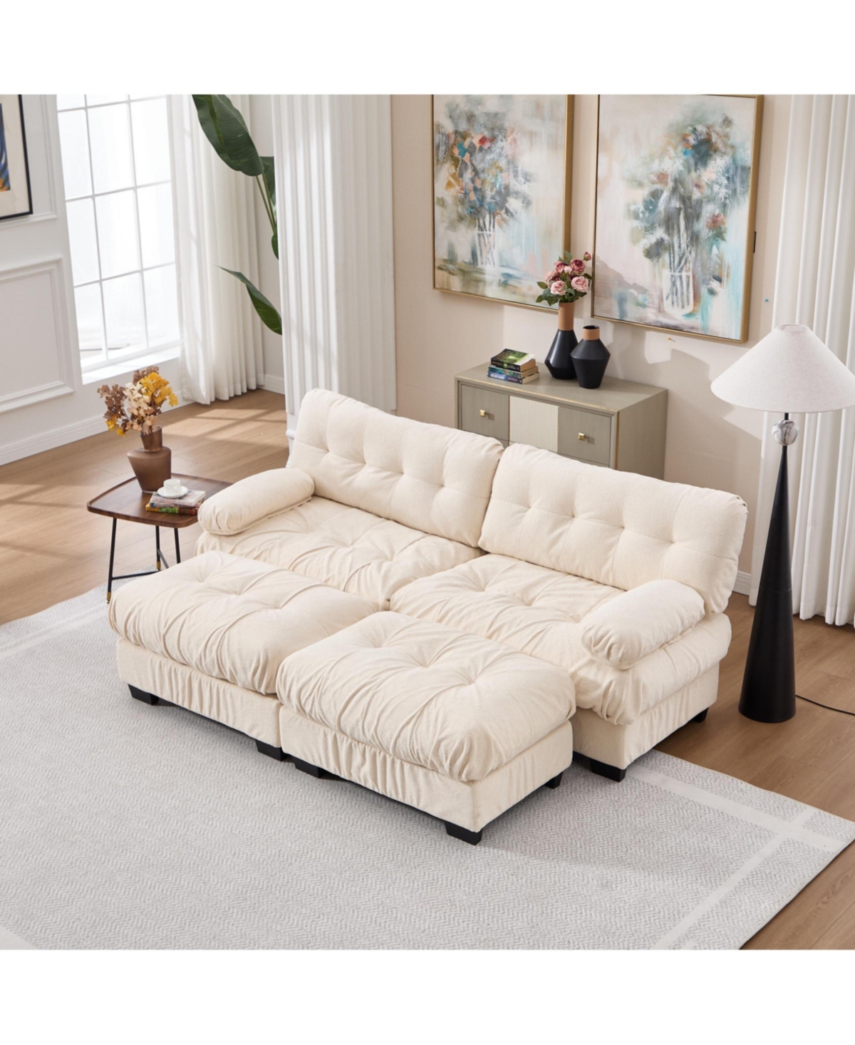 Click here for Clihome U Shaped Sectional Couches for Living Room... prices