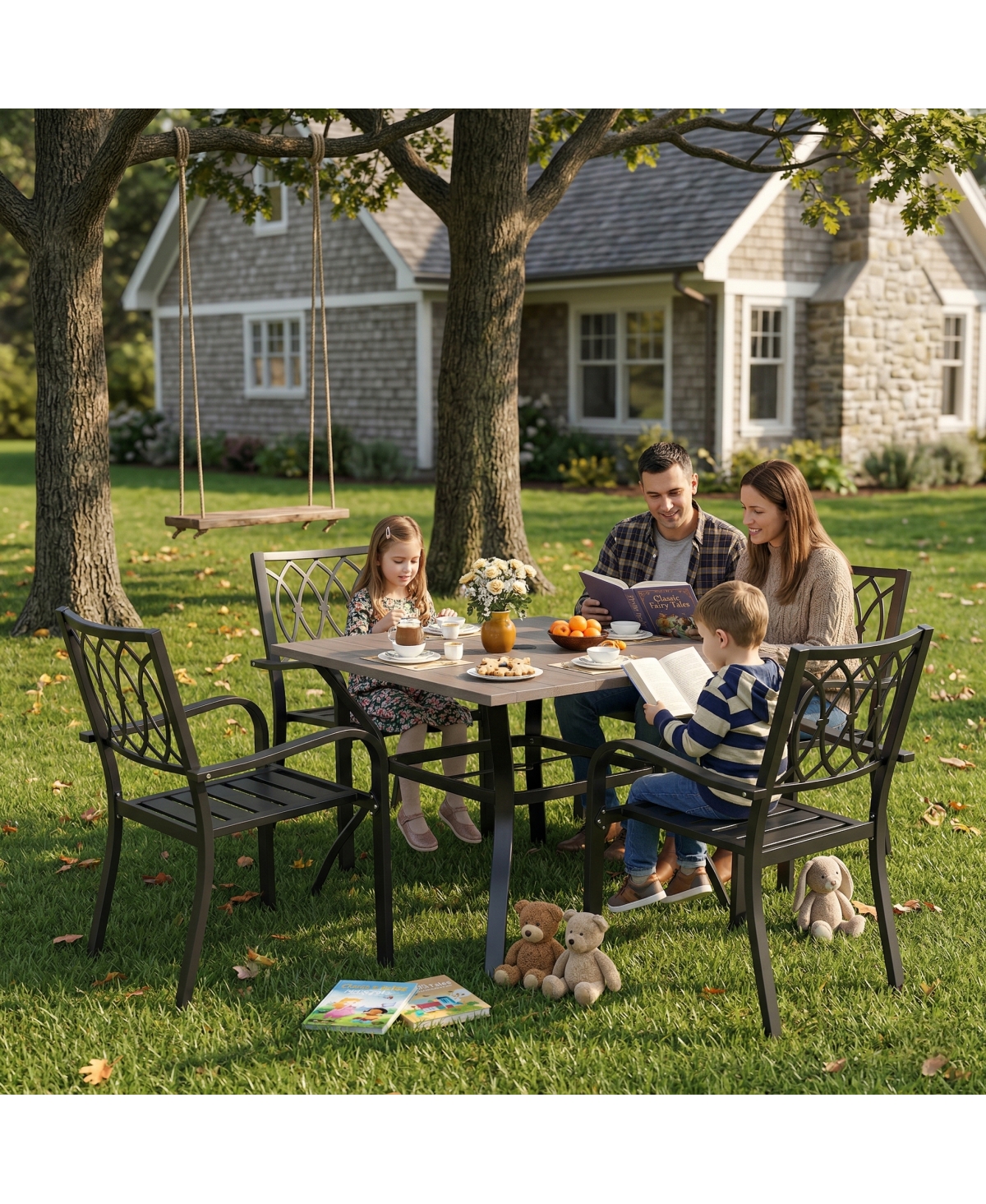 Click here for Streamdale Furniture Outdoor Patio Dining Set with... prices