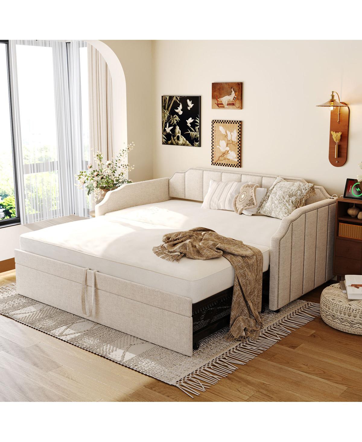 Click here for Streamdale Furniture Twin Size Upholstered Daybed... prices