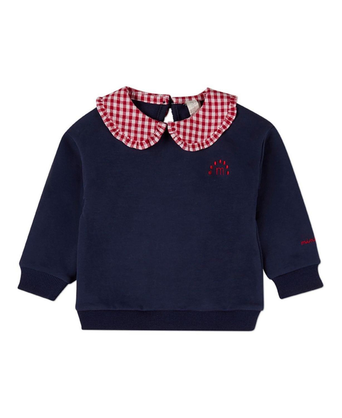 Click here for MeMoi Toddler Boys Gingham Ruffled Collar Sweatshi... prices