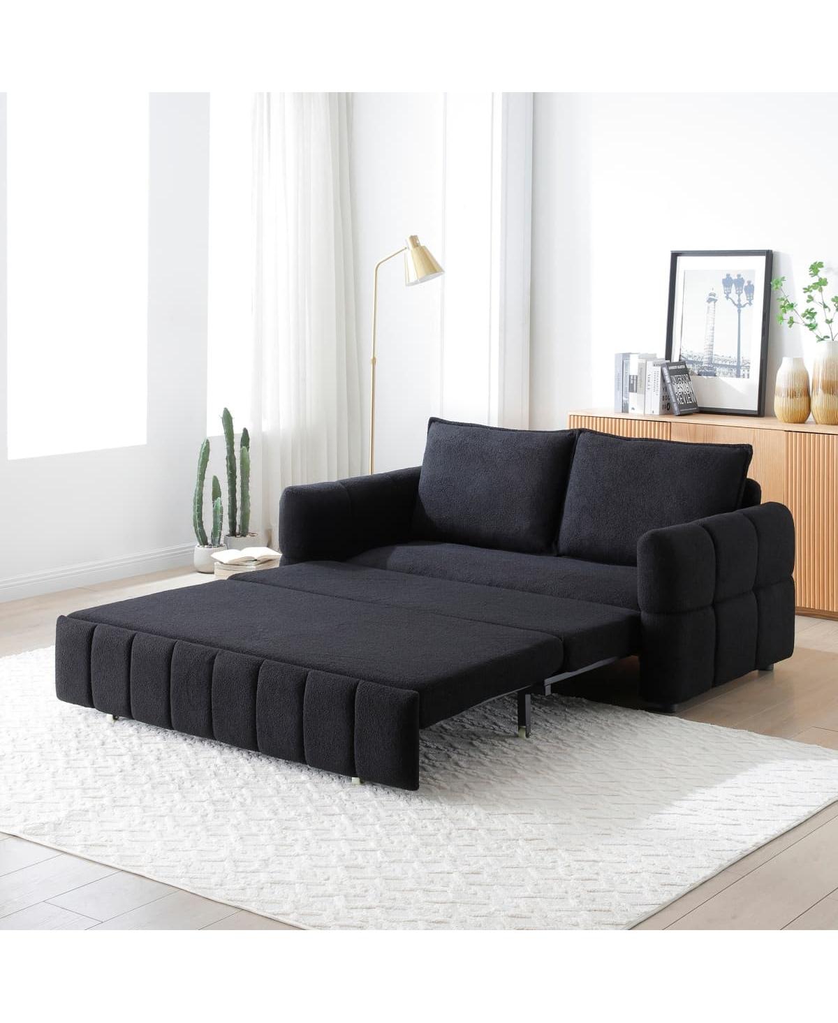 Click here for Maison Boucle 3-in-1 Pull Out Sleeper Sofa Bed wit... prices