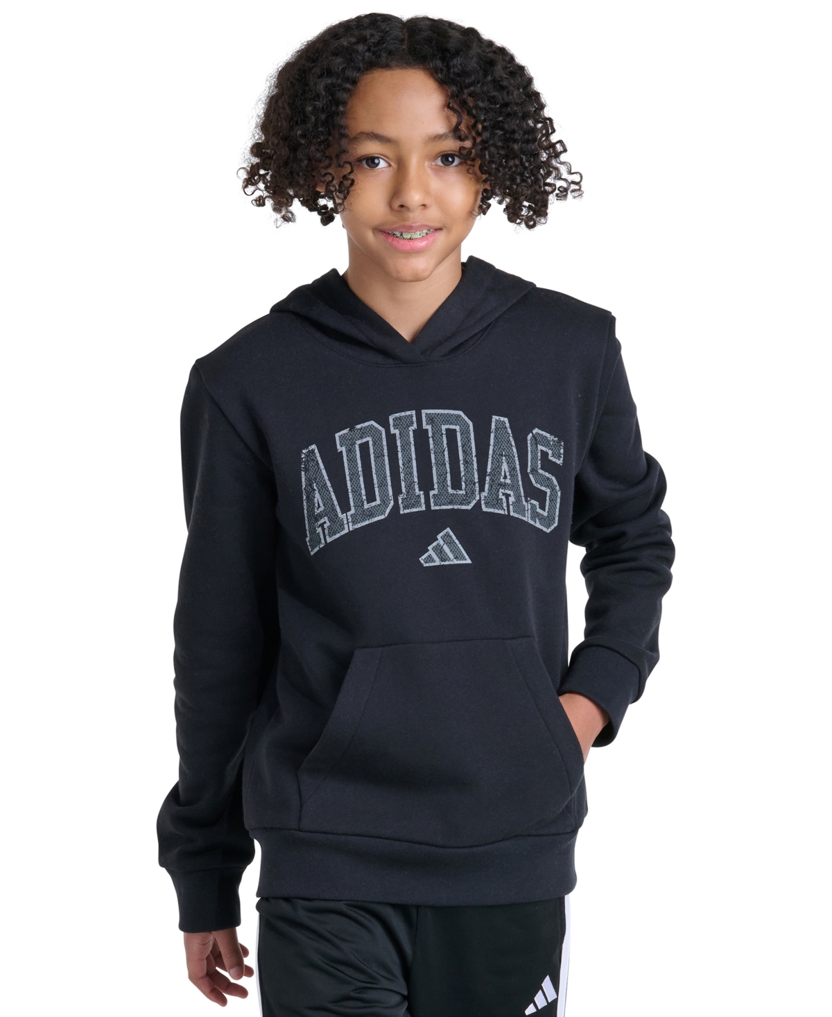Click here for adidas Boys 8-20 Long-Sleeve Collegiate Arch Pullo... prices