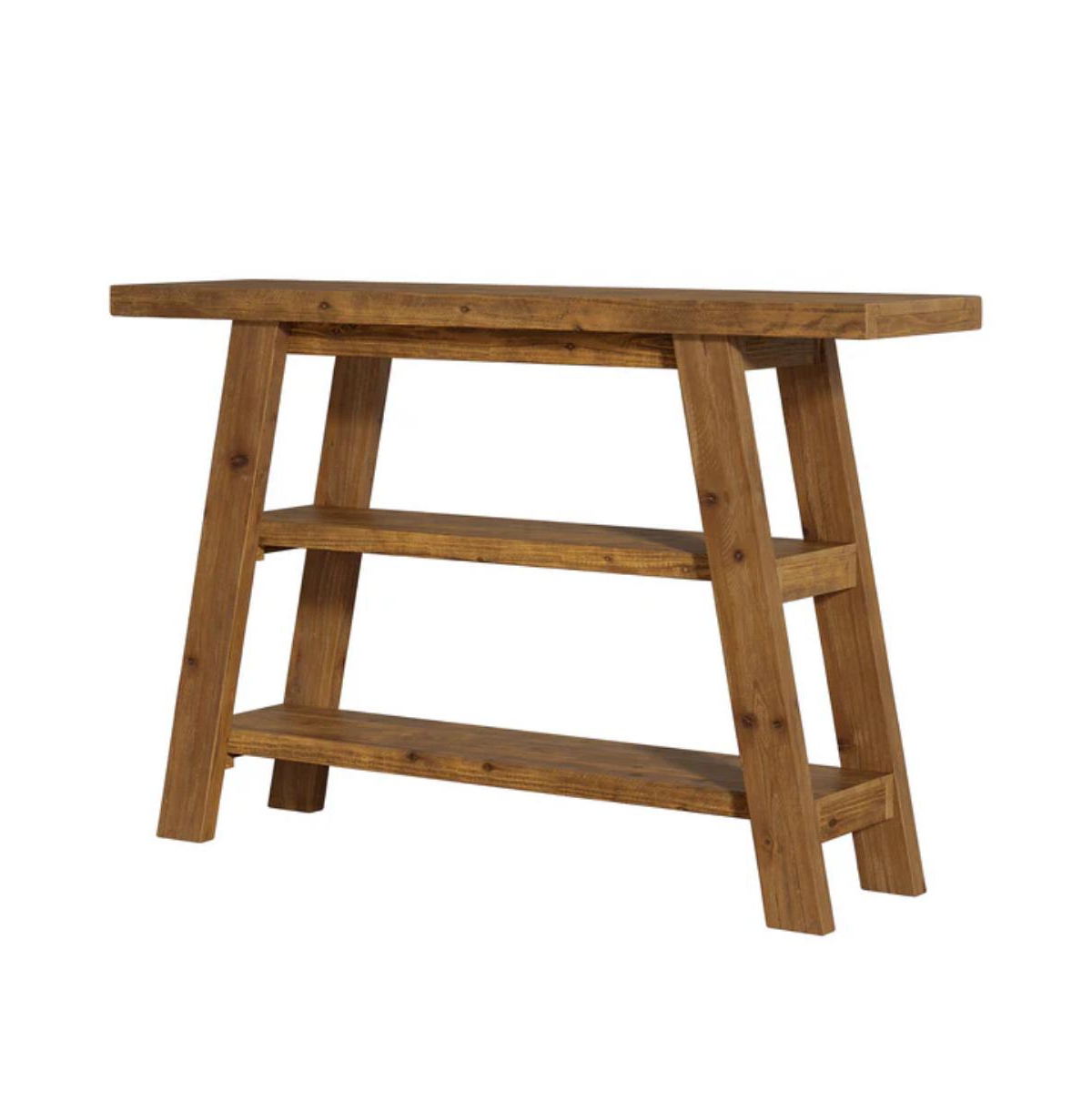 Click here for Slickblue Farmhouse Solid Wood Console Table with... prices