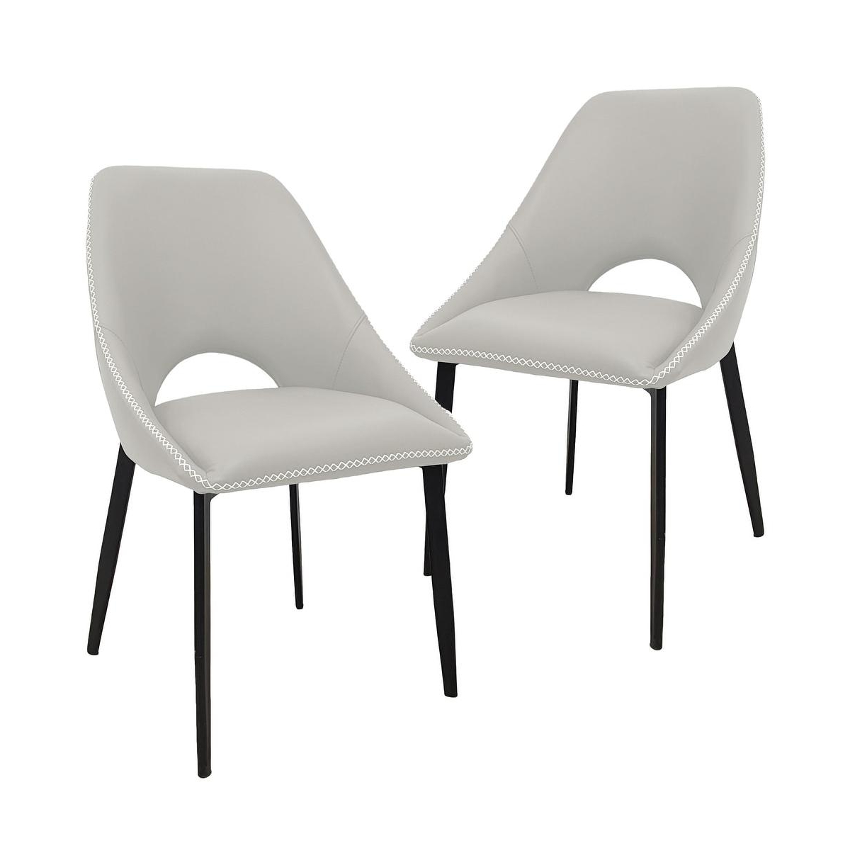 Click here for LeisureMod Amalfi Upholstered Fabric Dining Chair... prices