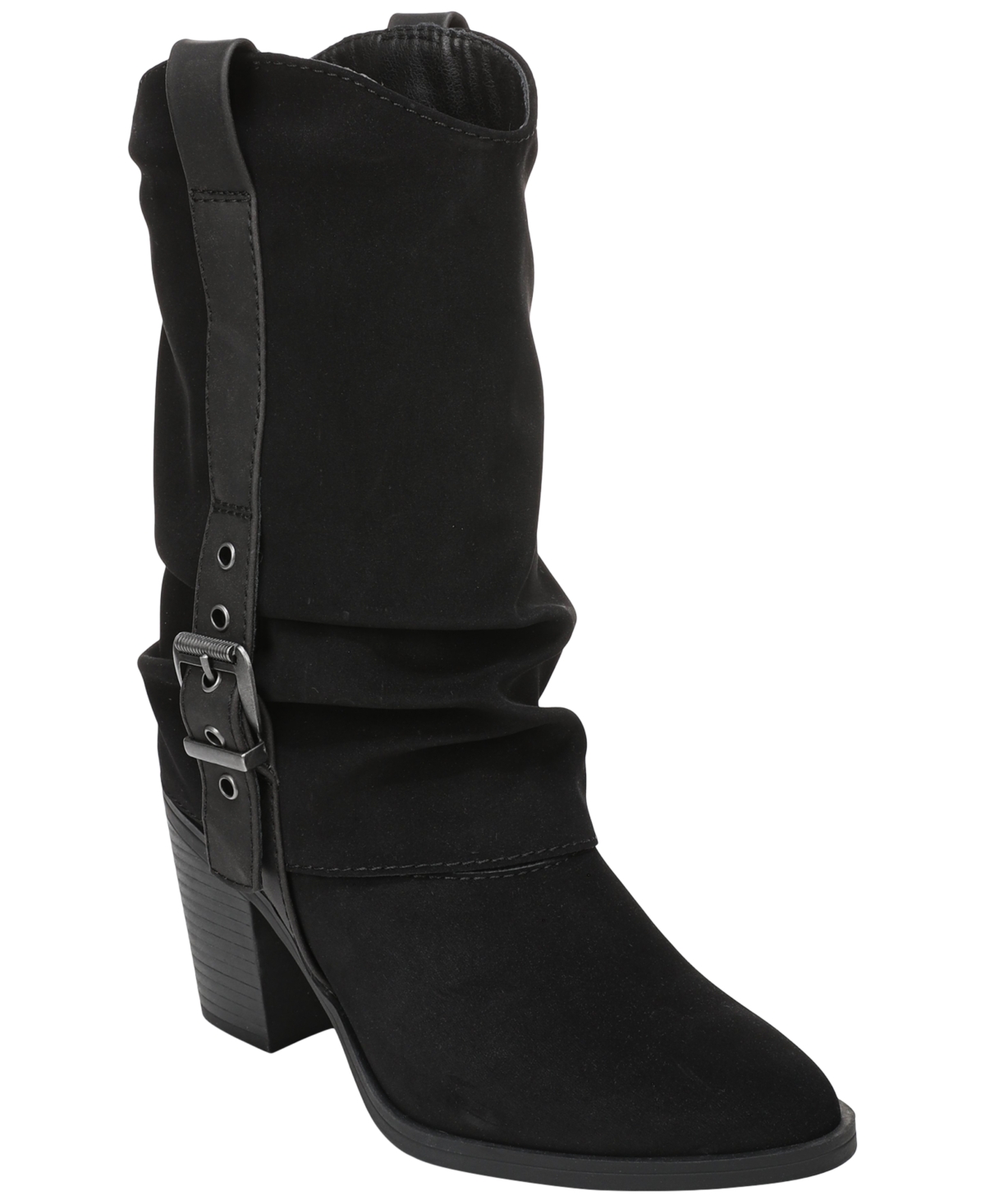 Click here for Blowfish Malibu Womens Carter Zip Tall Boots - Bla... prices