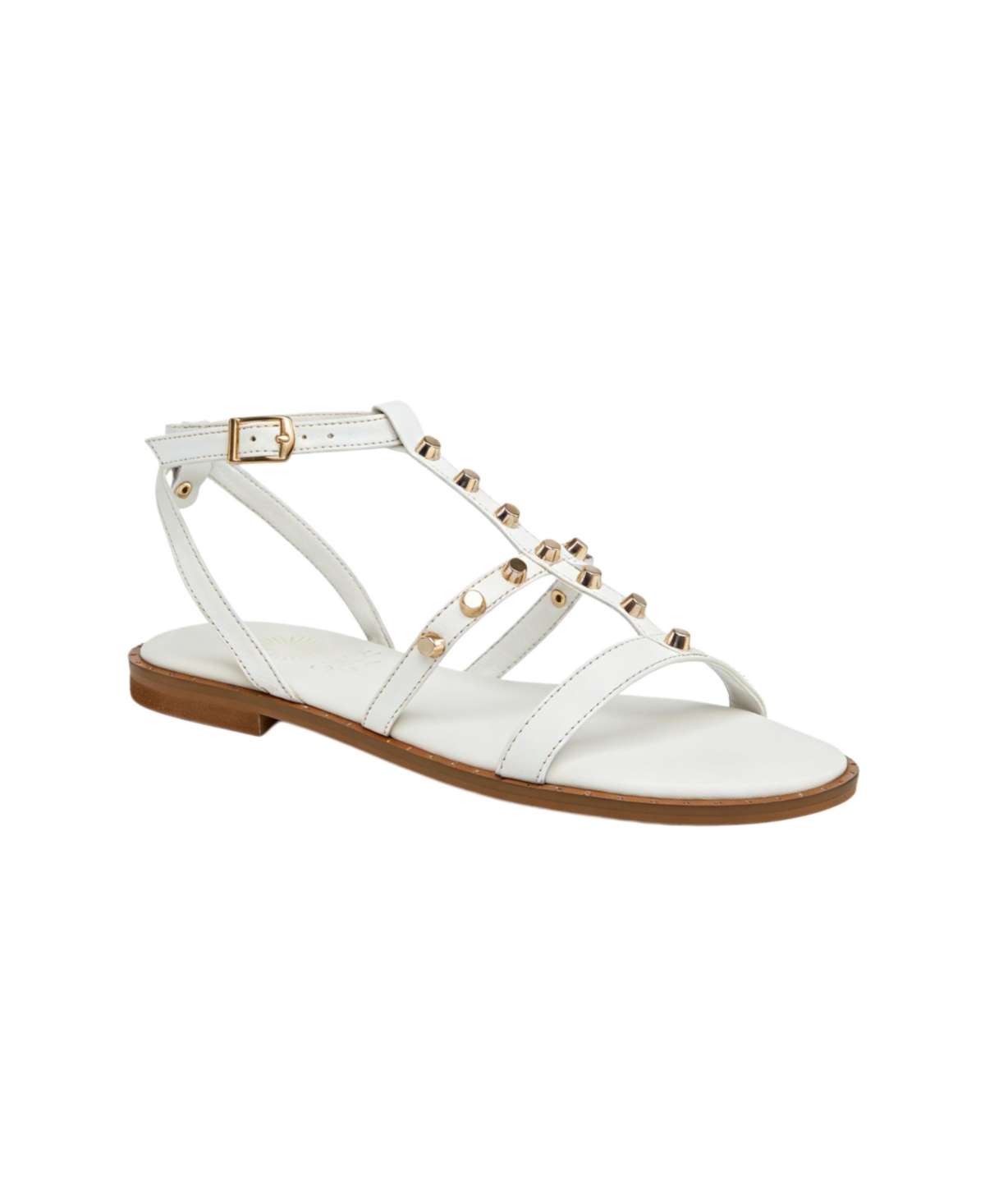 Click here for Grace Footwear Womens Syros Studded T Strap Sandal... prices