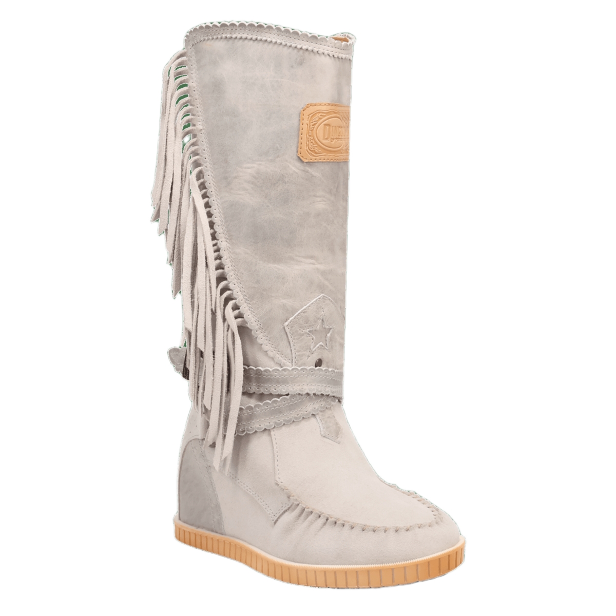 Click here for Dingo Womens Natchez Leather Boot - Off white prices
