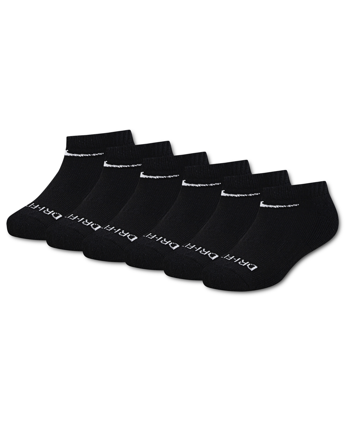 Click here for Nike Little Kids 6-Pk. No-Show Socks - Black prices
