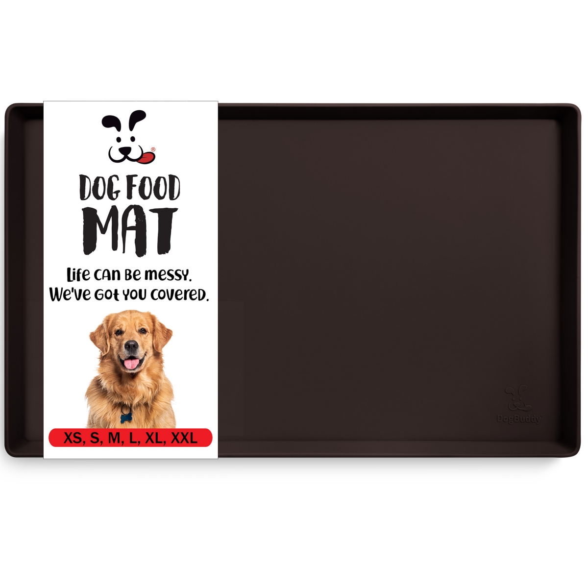 Click here for DogBuddy Dog Food Mat/ Pet Placemat - Coffee prices