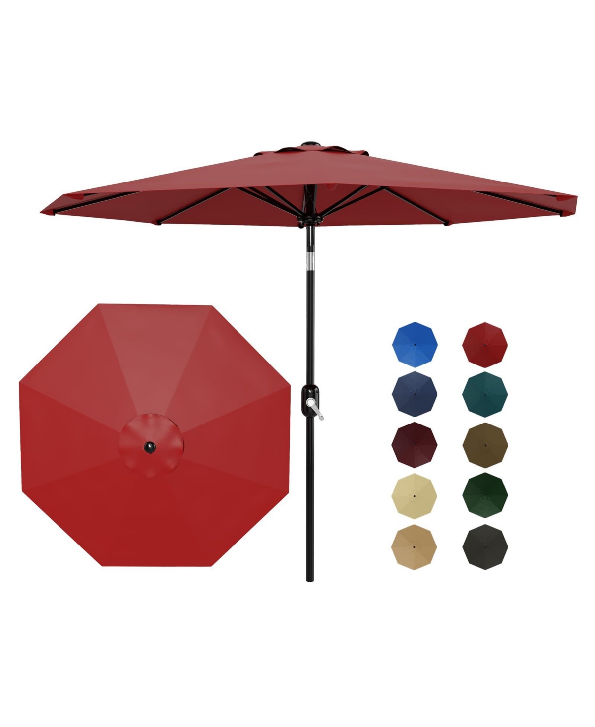 Click here for gaomon 10feet Outdoor Patio Umbrella  Table Umbrel... prices