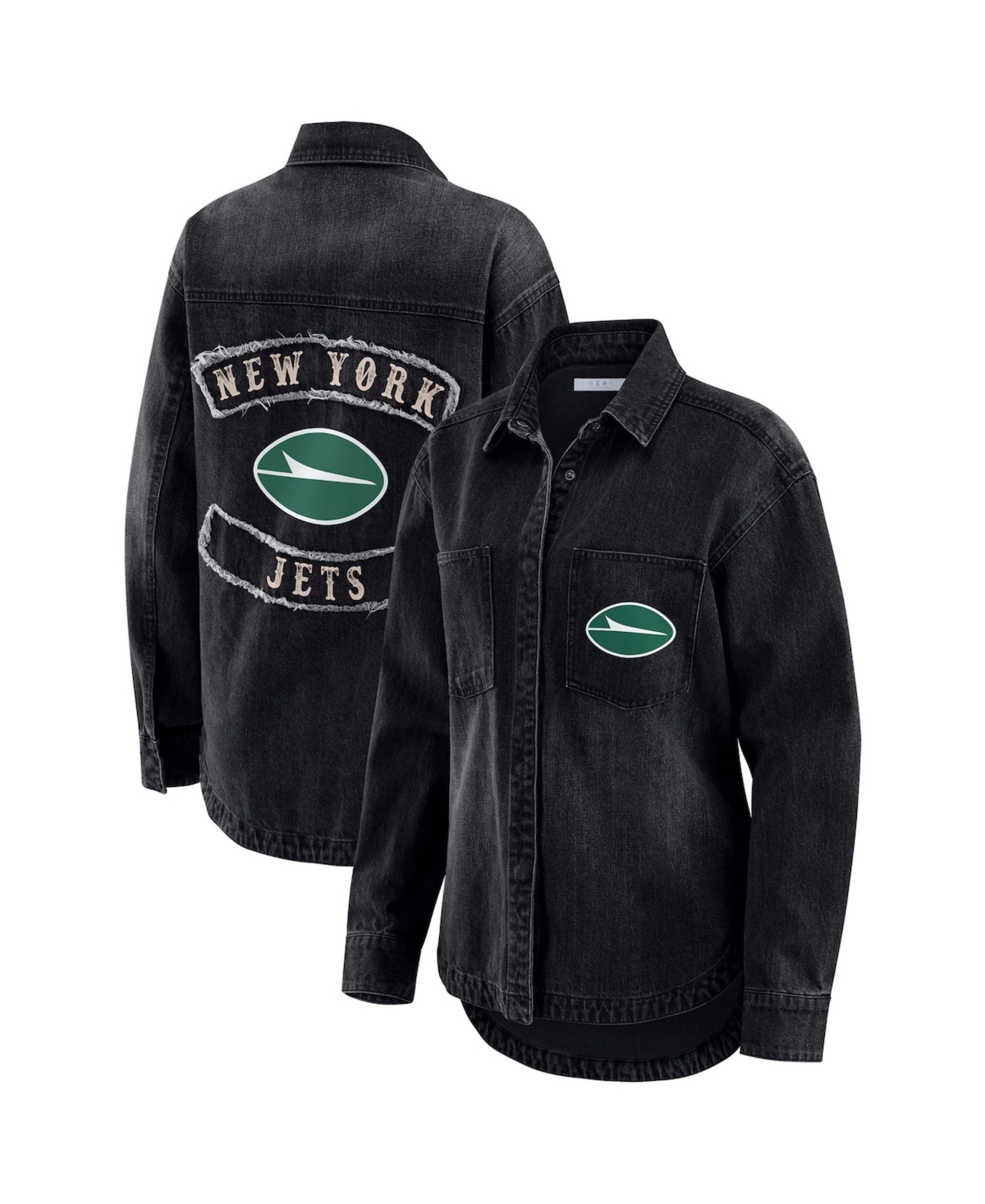Click here for Wear by Erin Andrews Womens Black New York Jets Wa... prices
