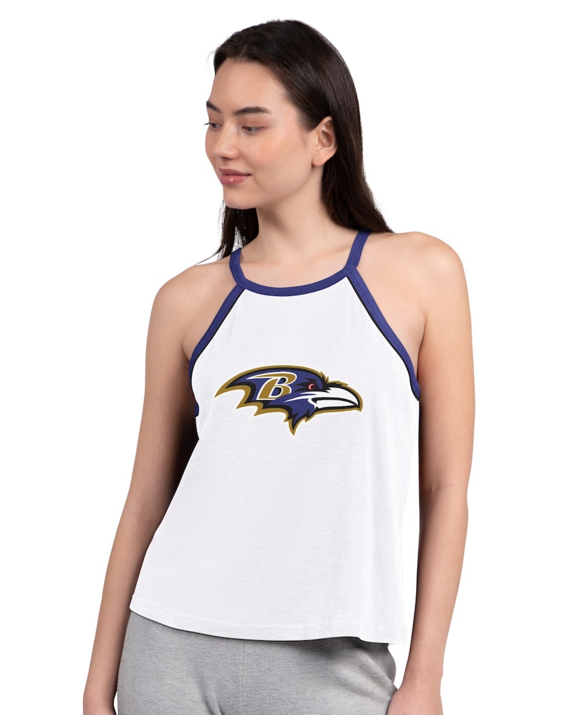 Click here for G-iii 4Her by Carl Banks Womens White Baltimore Ra... prices
