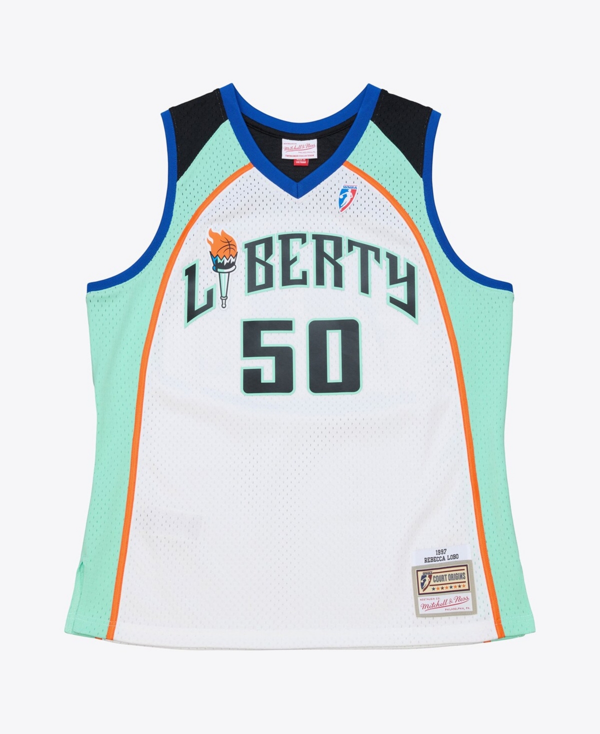 Click here for Mitchell & Ness Mens and Womens Rebecca Lobo White... prices
