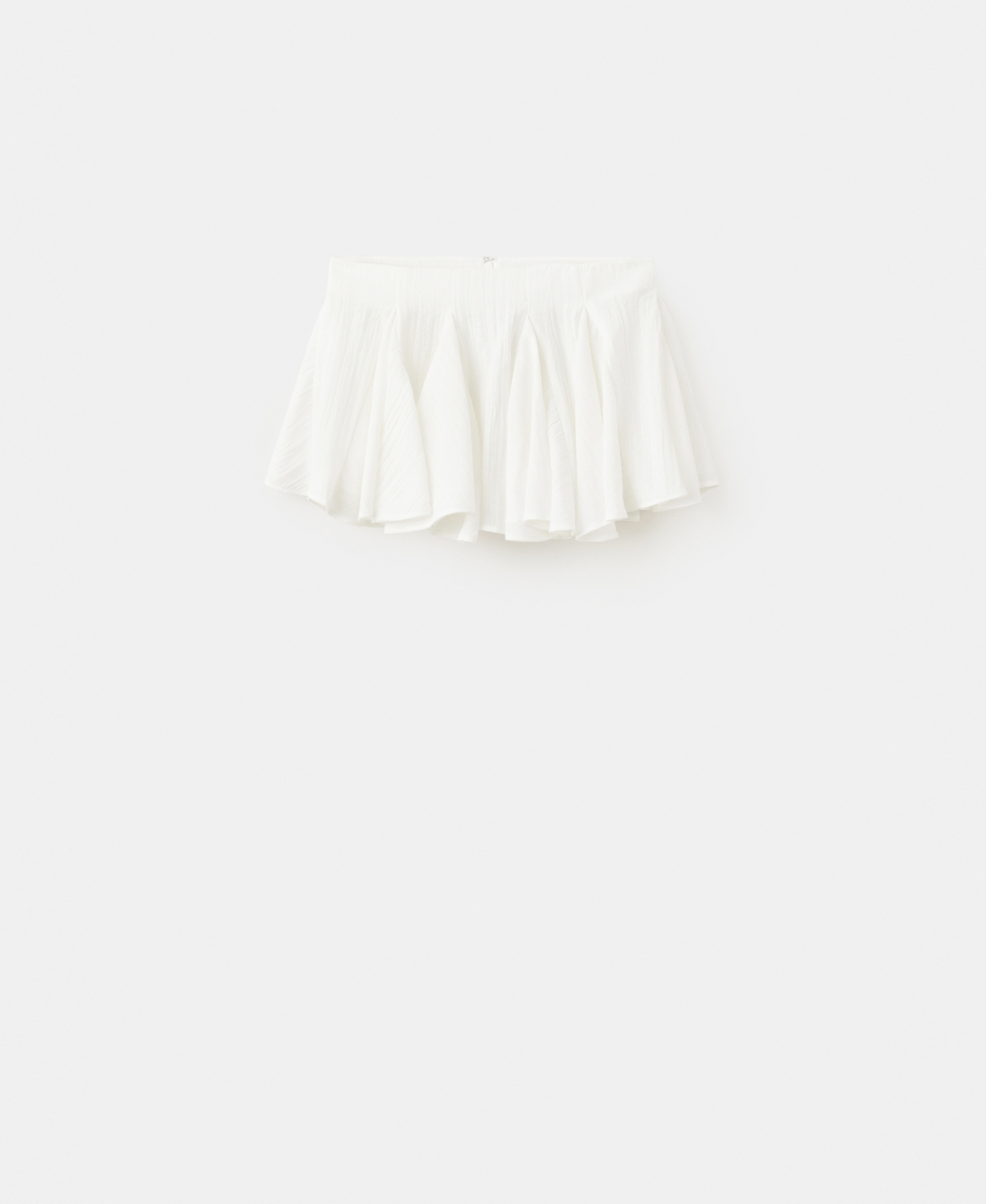 Click here for Mango Womens Ruffled Short Skirt - White prices