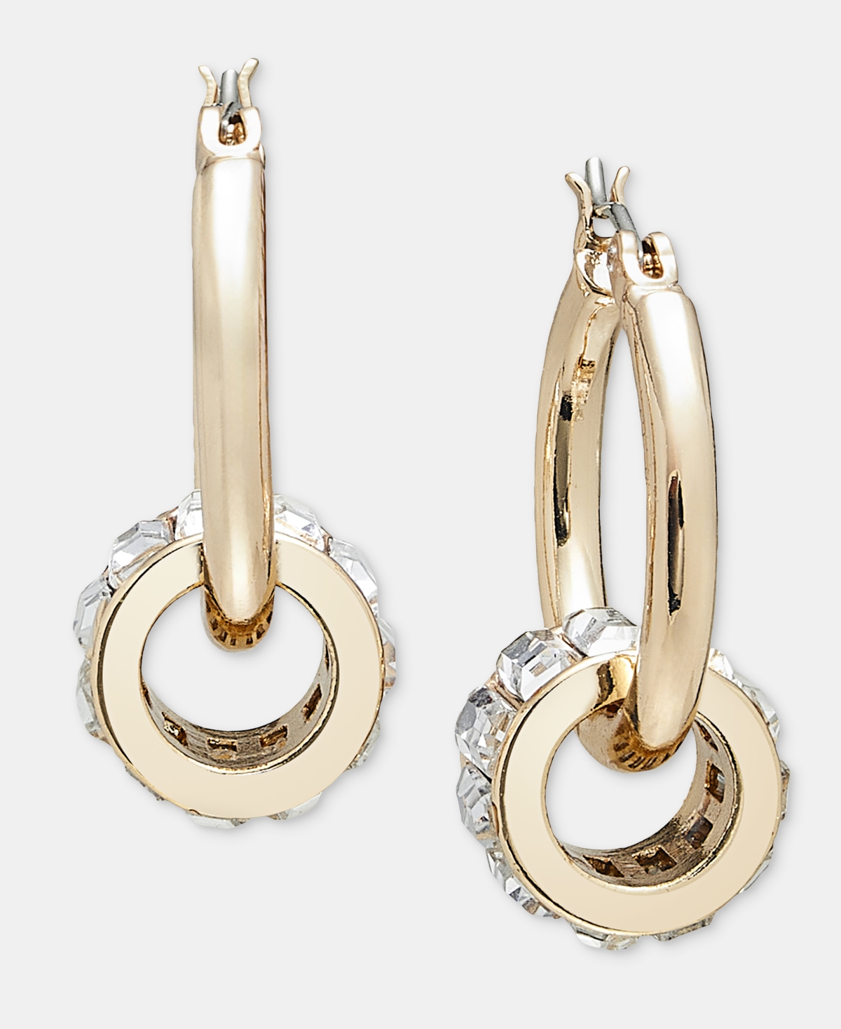 Click here for On 34th Glass Drop Hoop Earrings  Macys Exclusive... prices