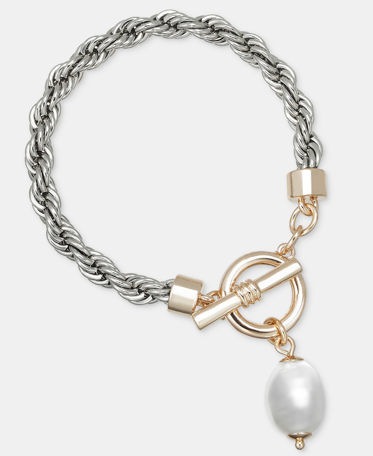 Click here for On 34th Imitation Pearl Charm Flex Bracelet  Macys... prices