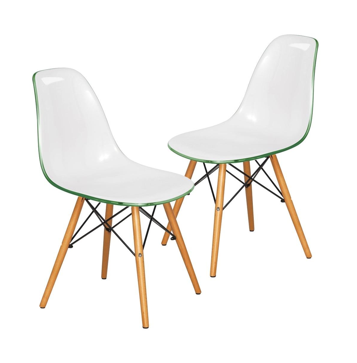 Click here for LeisureMod Cresco Modern Molded Acrylic Dining Cha... prices