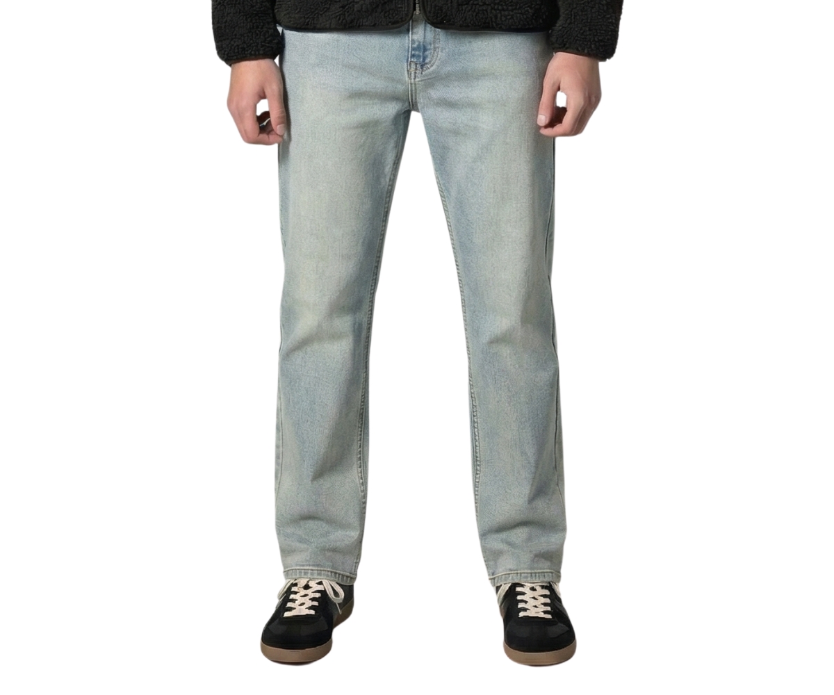 Click here for WeSC Mens Bob Straight Leg Jeans - Light wash prices
