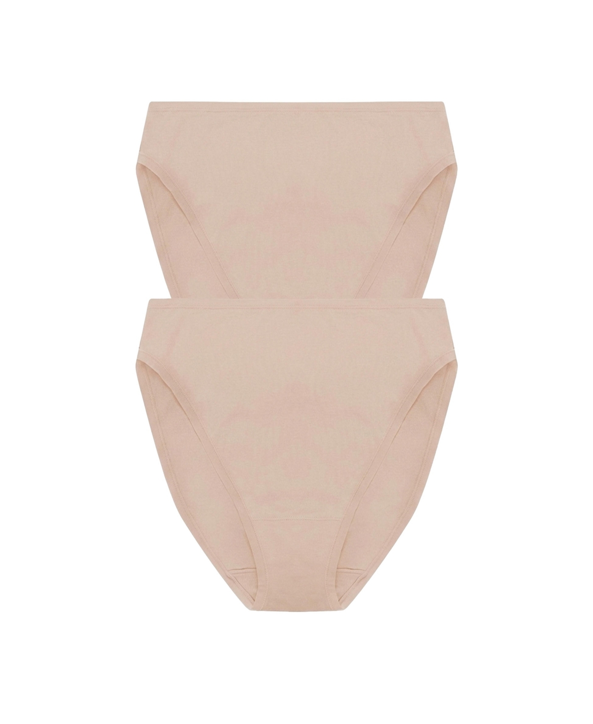 Click here for Natori Womens Bliss Bare Cotton High Cut Brief 2-P... prices