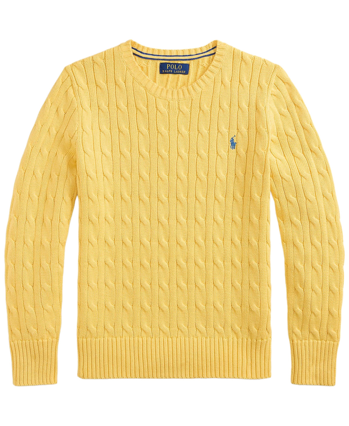 Click here for Polo Ralph Lauren Big Boys Cable- Knit Crewneck Sw... prices