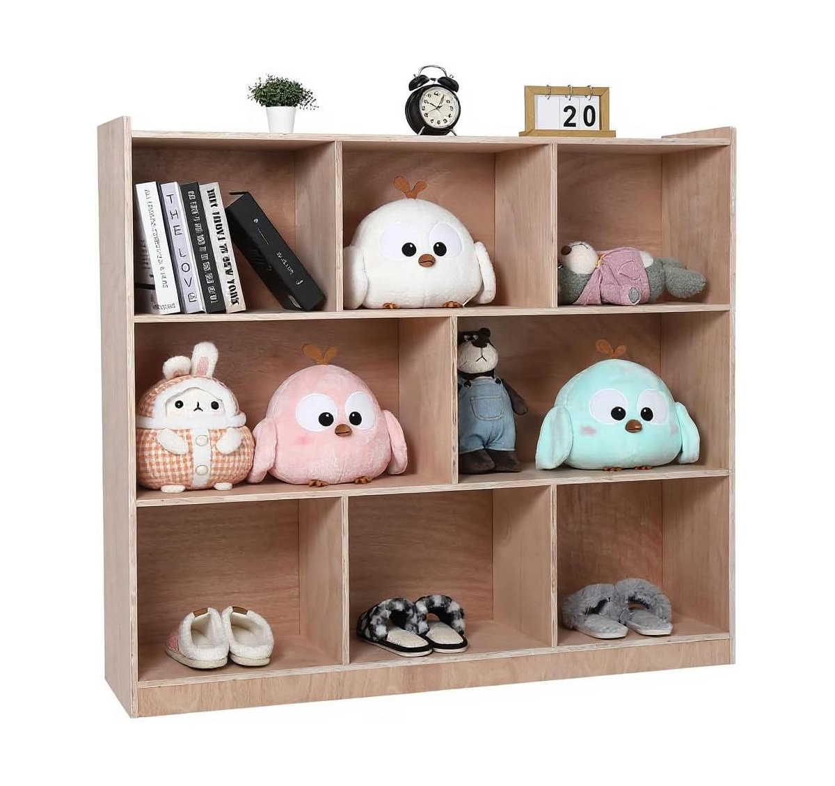 Click here for homfan Movable Toy Storage Cabinet - 8 Sections  4... prices