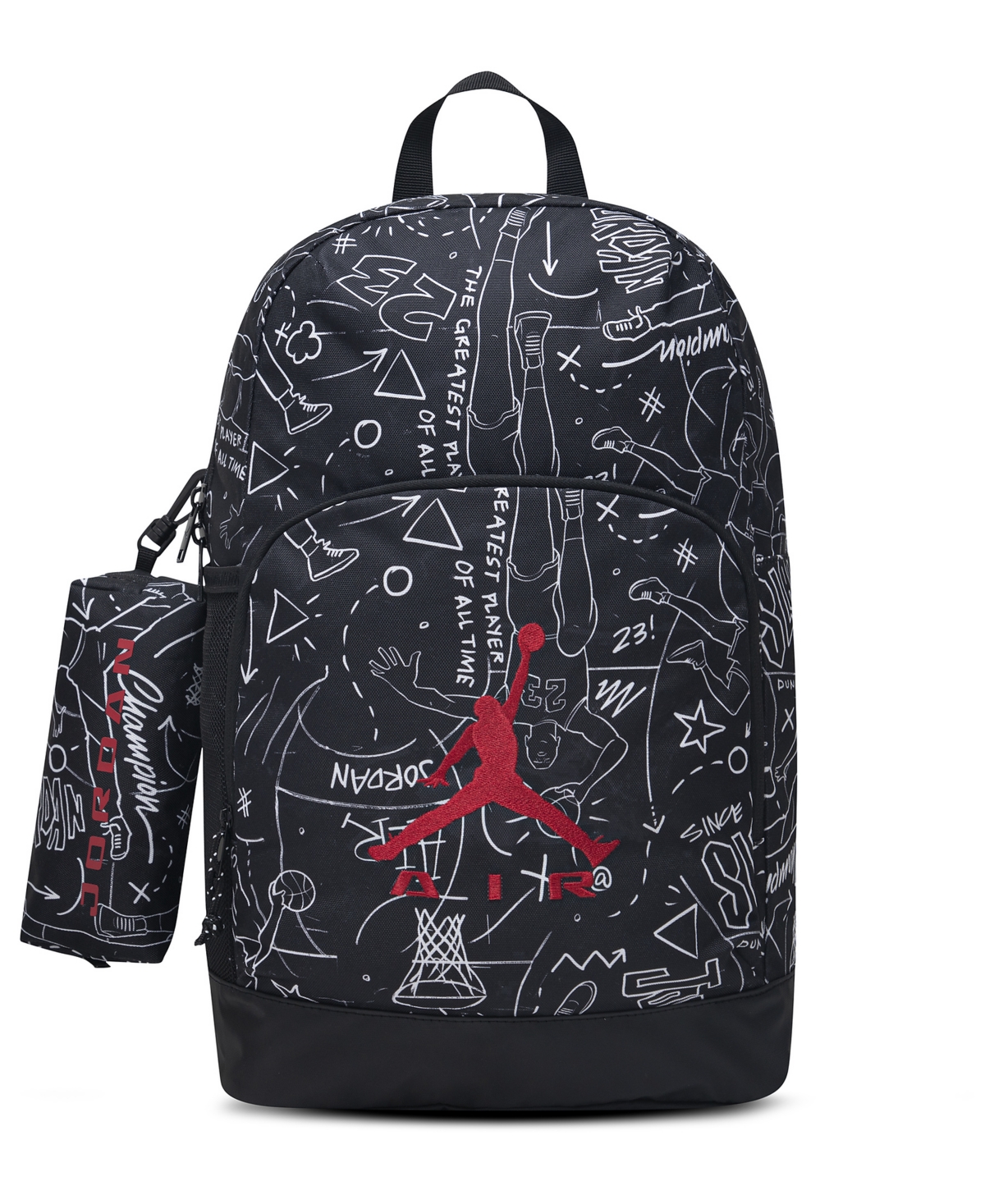 Click here for Jordan Kids Air Raid Backpack - Black/White prices