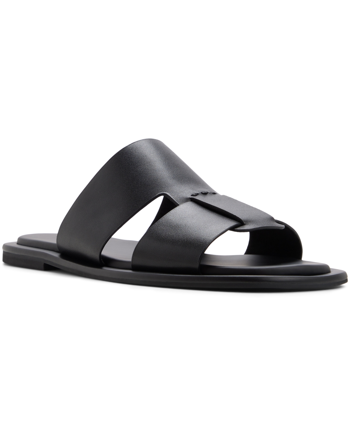 Click here for Aldo Mens Josep Round-Toe Sandals - Black prices