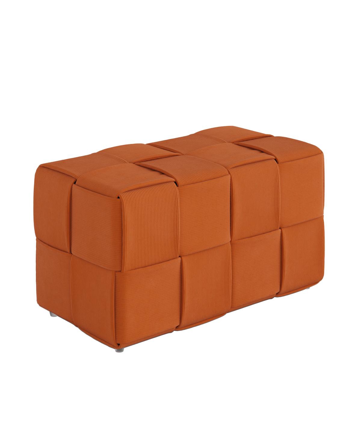 Click here for Streamdale Furniture Corduroy Square Ottoman Foot... prices