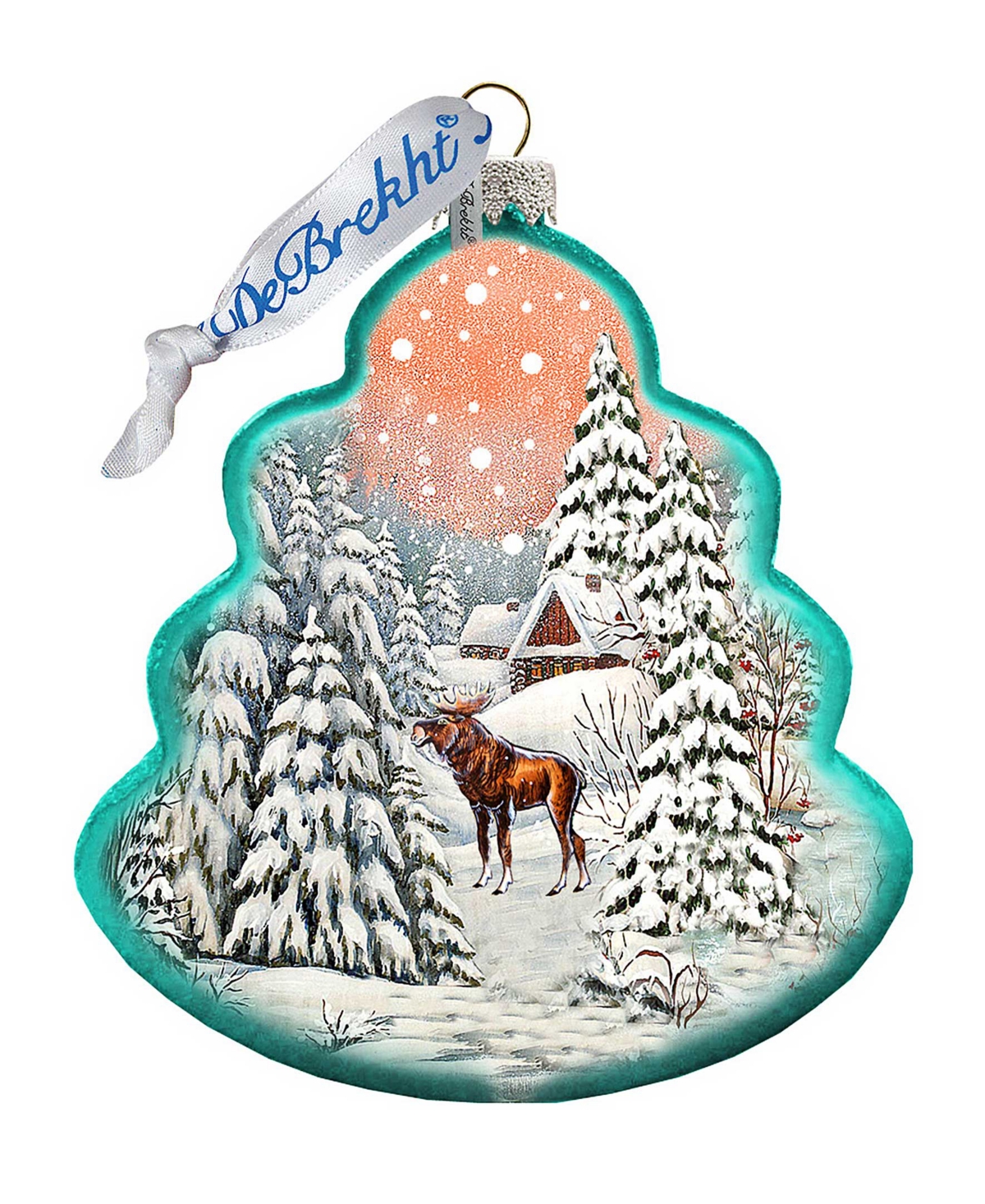 Click here for G.DeBrekht Winter Village with Moose Tree Holiday... prices