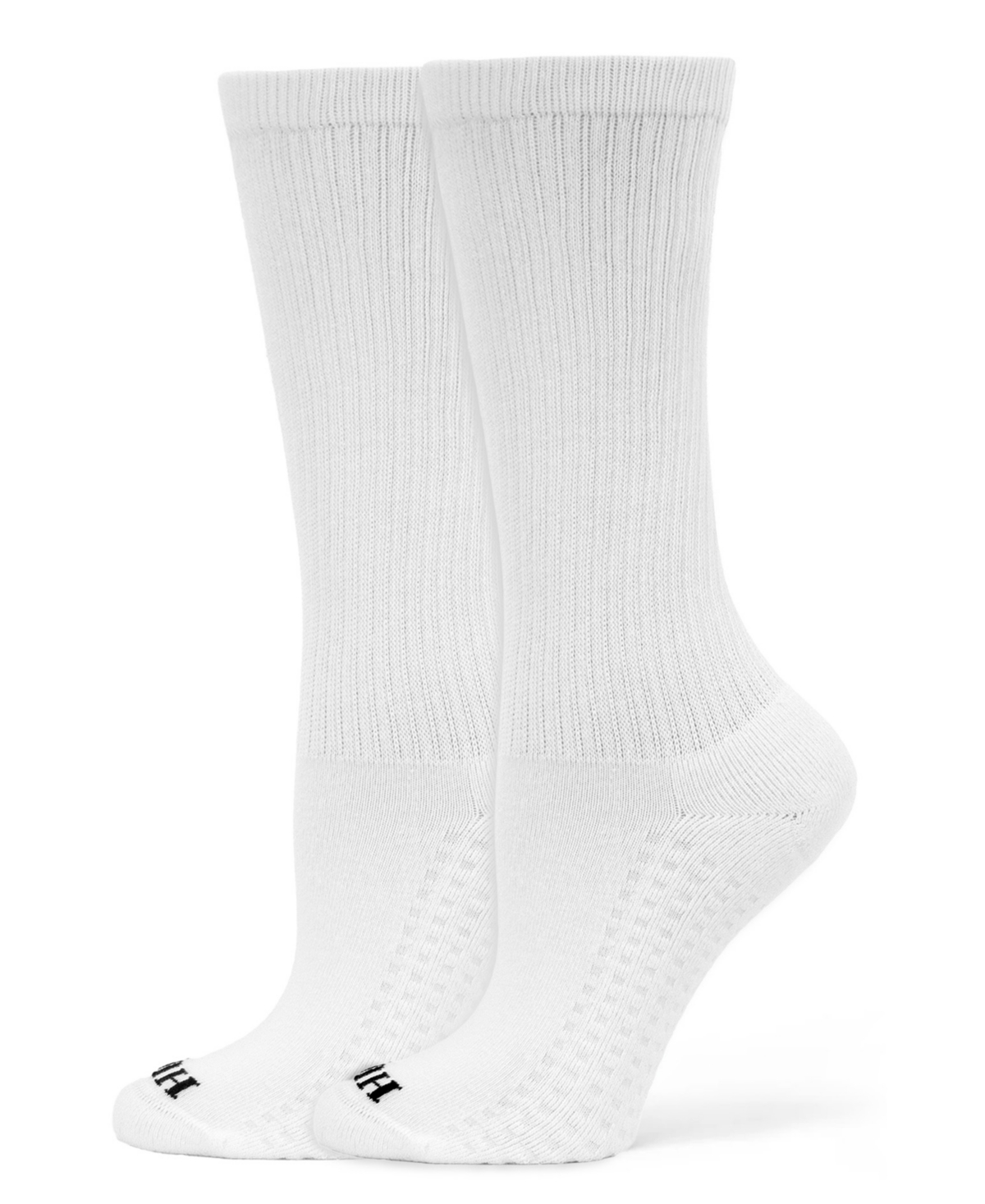 Click here for Hue Womens Sport Scrunch Crew Socks  2-Pack - Whit... prices