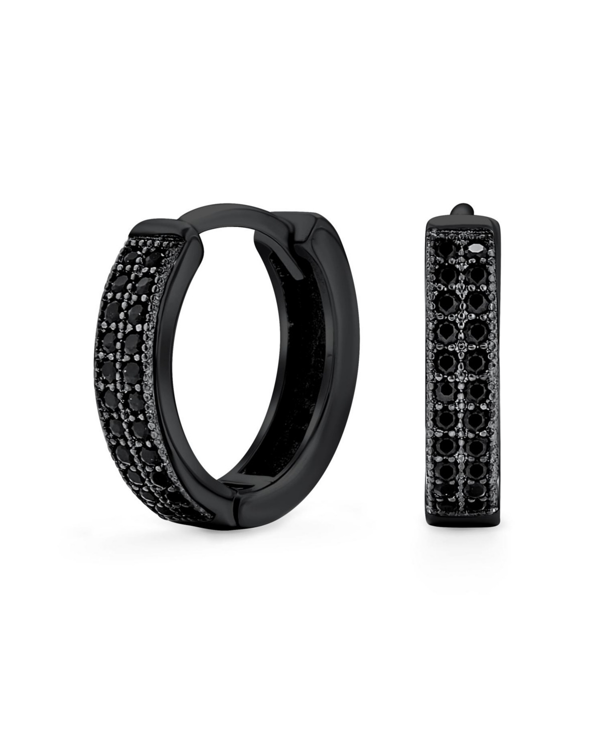 Click here for Bling Jewelry Black Pave Cz Cubic Zirconia Micro P... prices